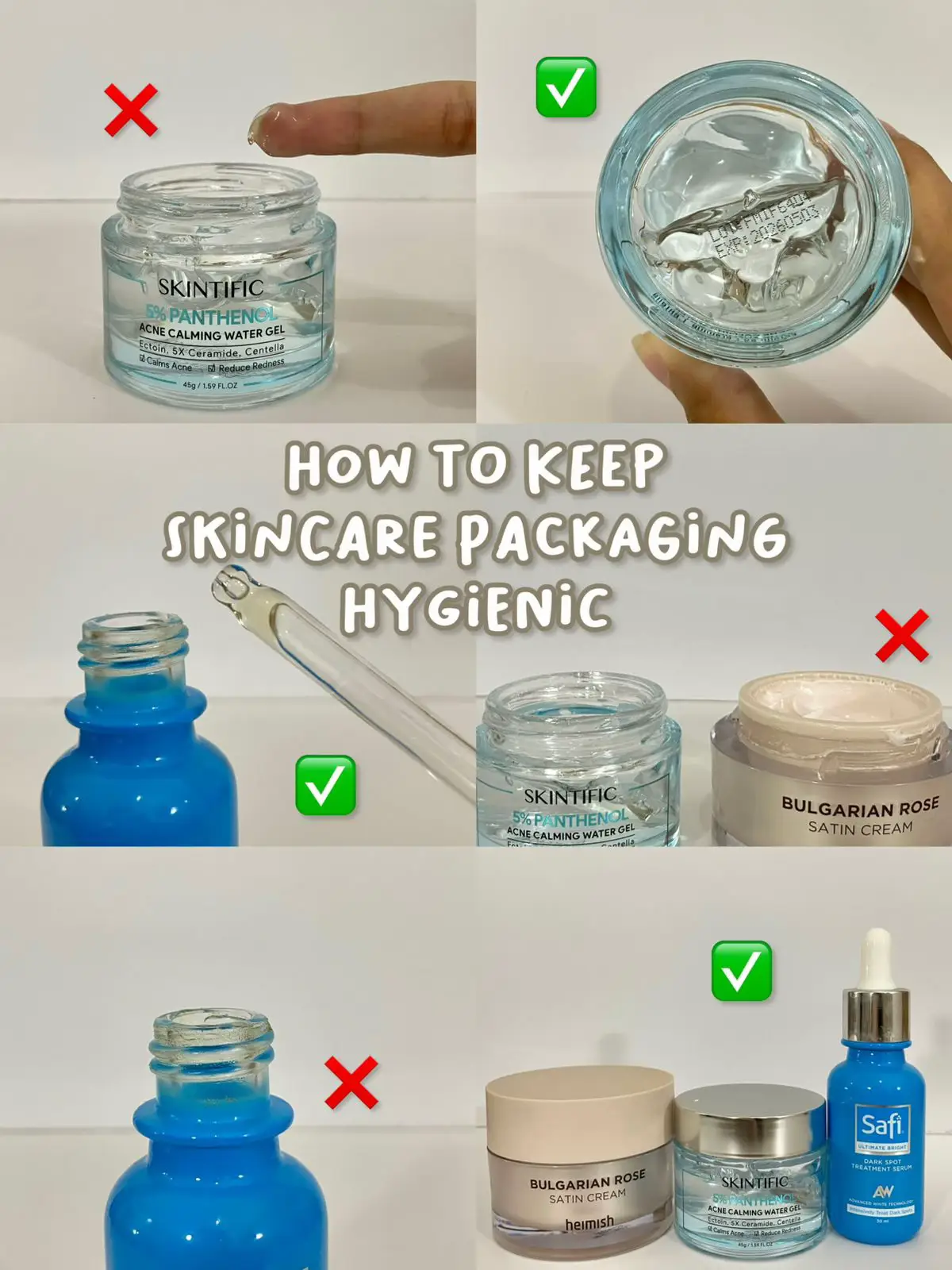 Cara Menyimpan Skincare Supaya Tetap Higienis🤍 | Gallery posted by ...