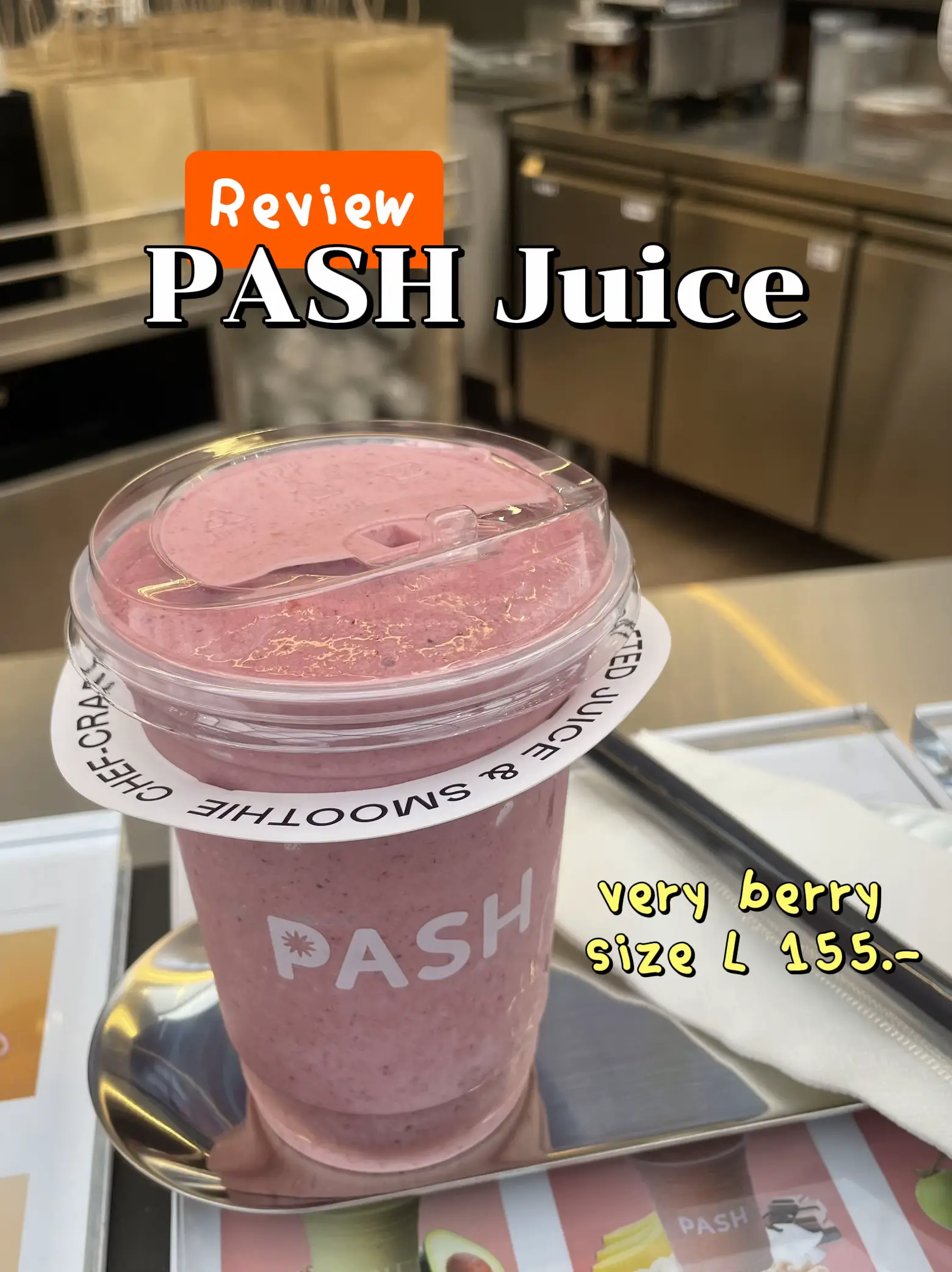 Review PASH Juice อีกหนึ่งร้านน้ำปั่นสายสุขภาพ | แกลเลอรีที่โพสต์โดย supernalinn | Lemon8