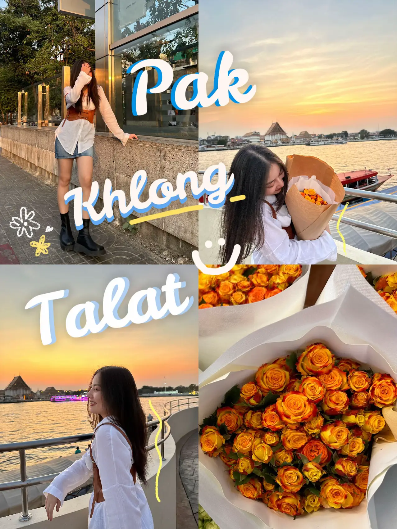 市場の運河の入り口で5時。 | 🪐 srwnakee ̈が投稿したフォトブック | Lemon8