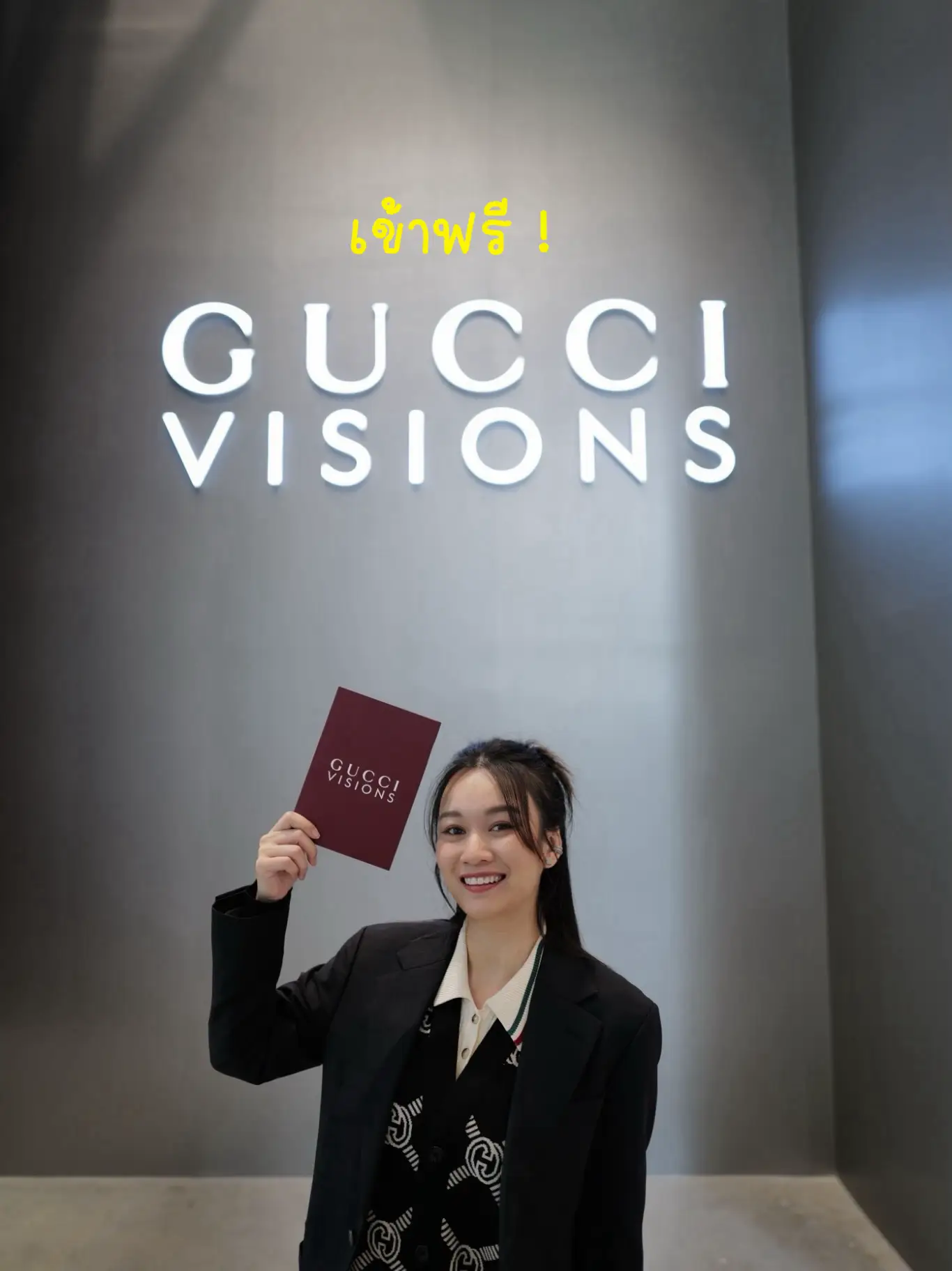 เข้าฟรี ! GUCCI VISIONS | แกลเลอรีที่โพสต์โดย Famframe 🦋 | Lemon8