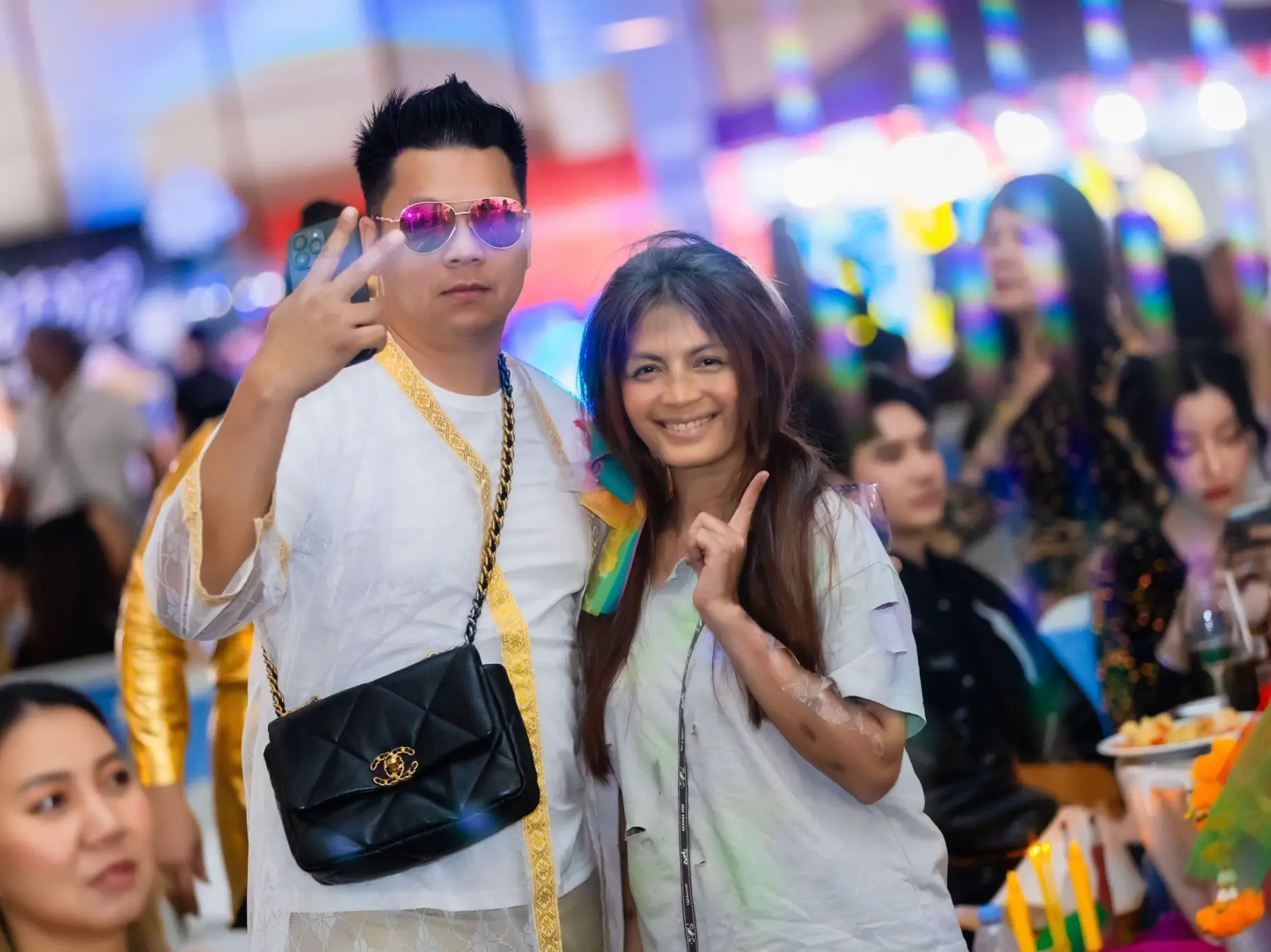 ธีมงานวัด กินเลี้ยงปีใหม่ TCF Party2025 | แกลเลอรีที่โพสต์โดย Ramida Padsasai | Lemon8