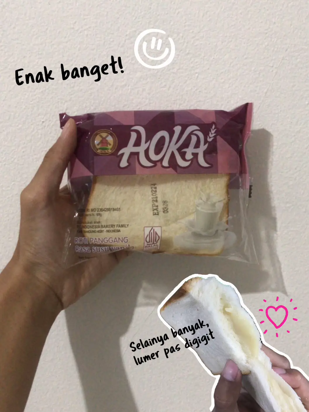 Enak banget! Roti Aoka! | Galeri diposting oleh bram | Lemon8
