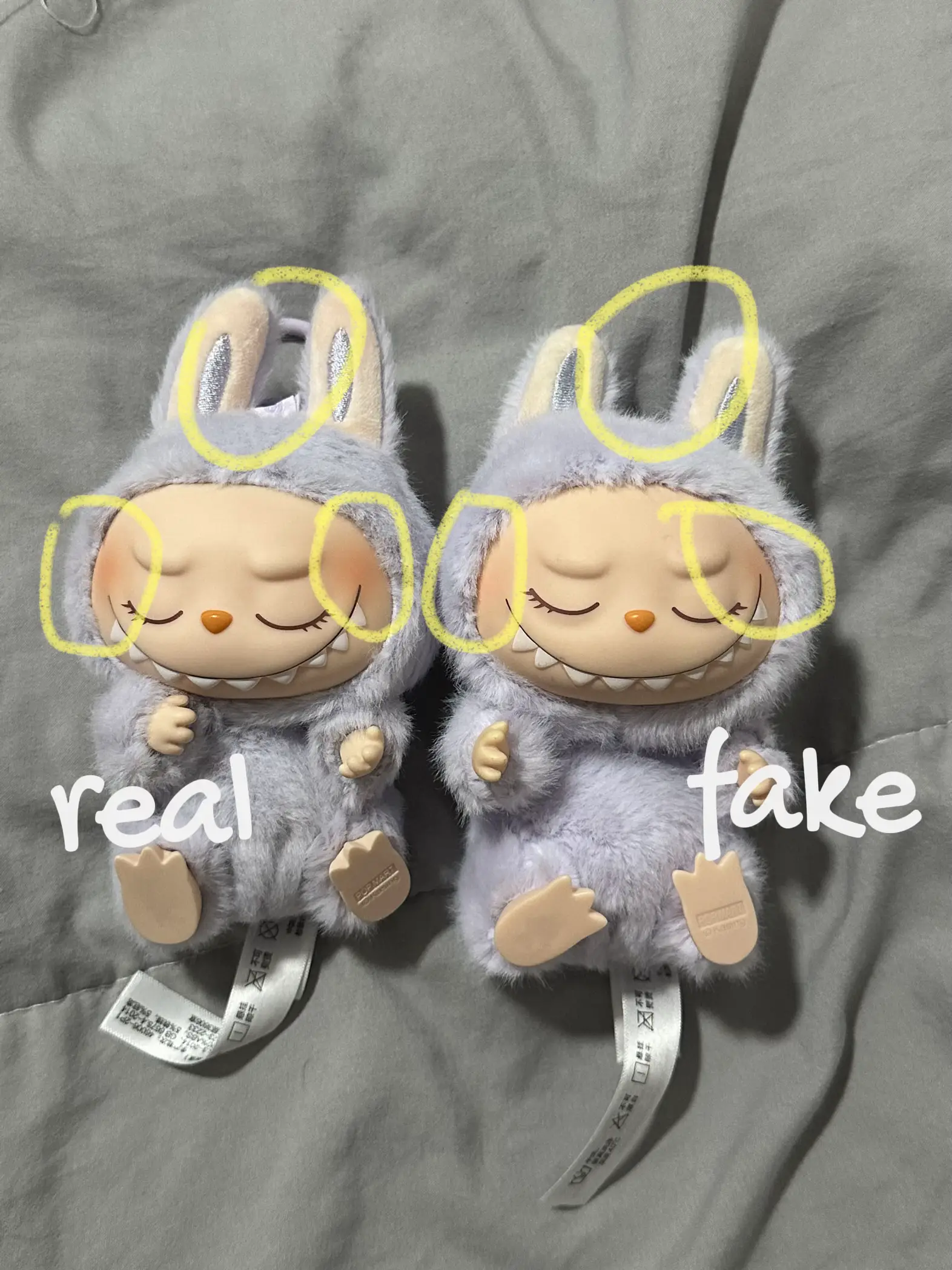 REAL OR FAKE?! 🤯 labubu v2 edition! | Gallery posted by >ᴗ