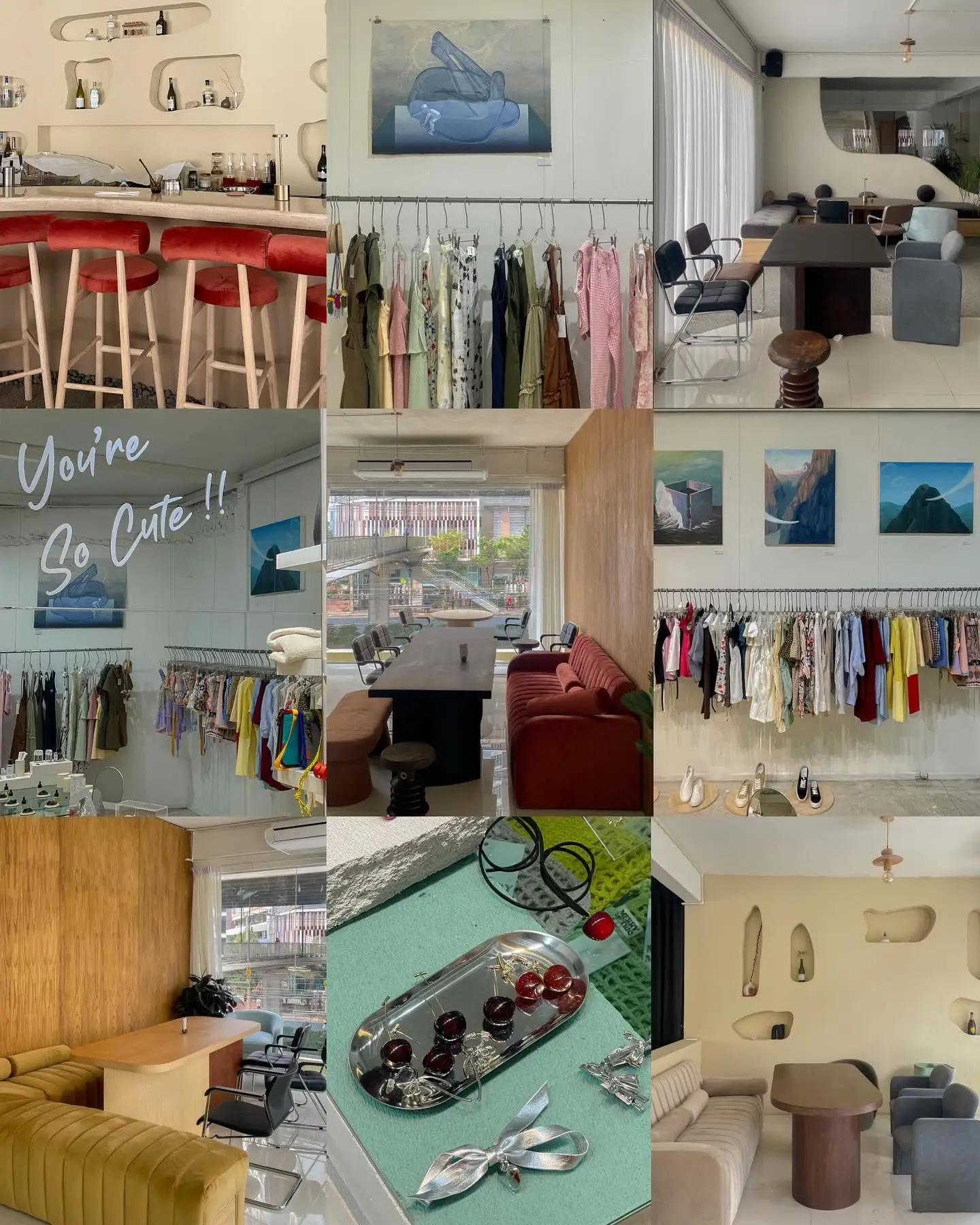 Cham.thing ถ่ายรูปไม่พักที่คาเฟ่เชอร์รี่ยักษ์ | แกลเลอรีที่โพสต์โดย asundaybaby | Lemon8