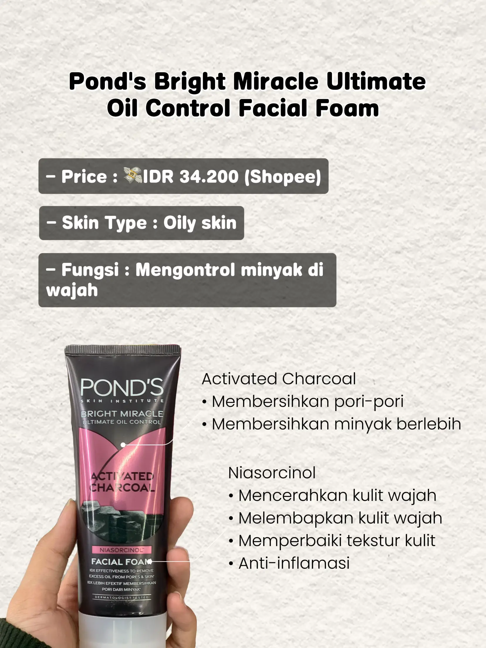 Ponds Facial Wash New Formula Sesuai Tipe Kulit‼️ | Galeri diposting ...