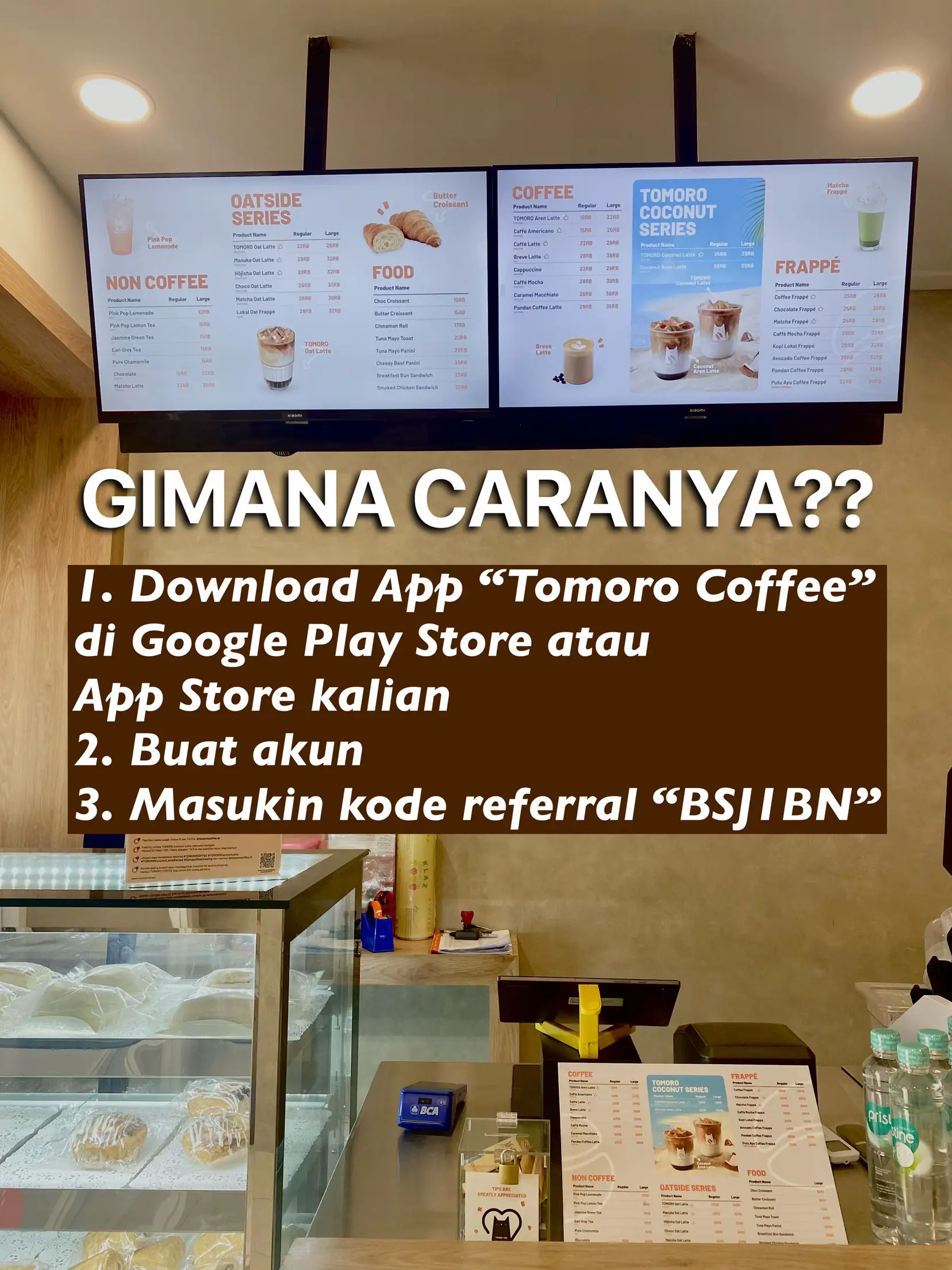 BELI MINUMAN FAVORIT DI TOMORO COFFEE CUMAN 9.000? | Galeri diposting ...