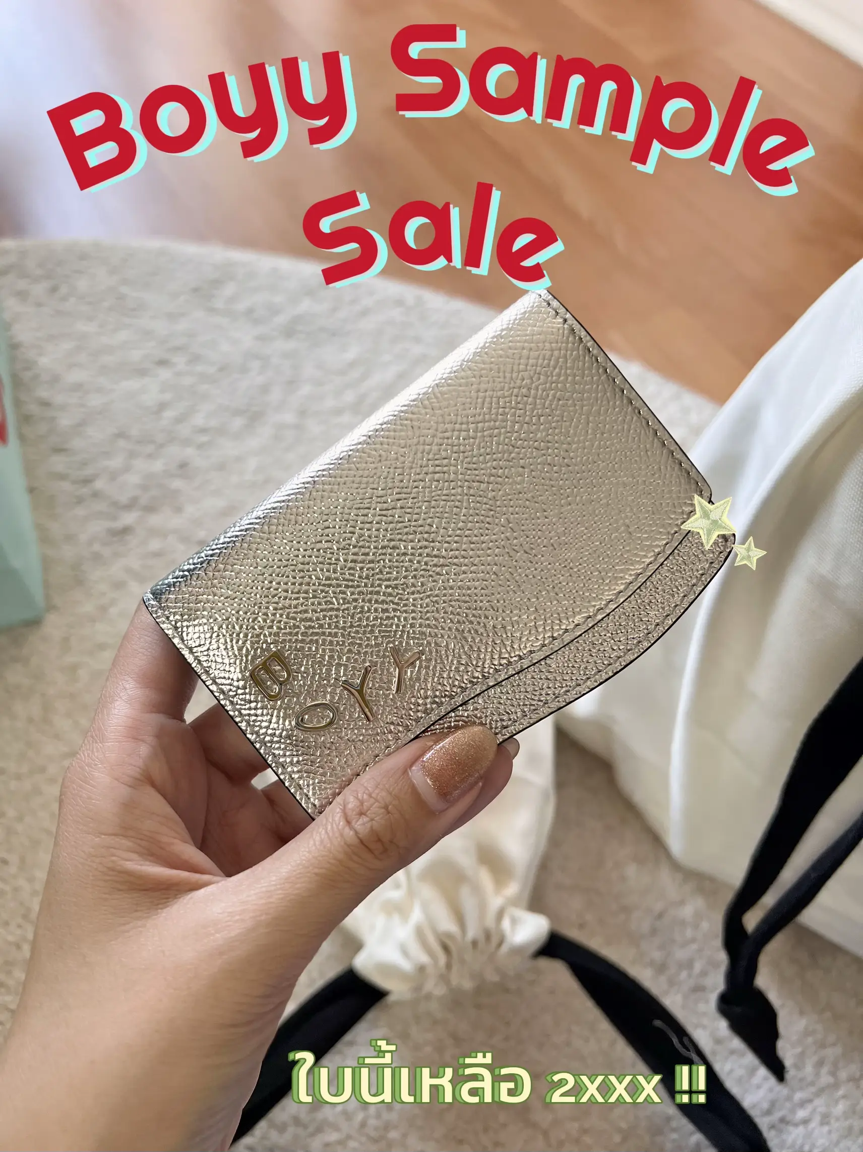 📍Boyy Sample Sale ราคาจึ้งมาก !! เริ่มหลักพันเท่านั้น ‪𖤐.*ﾟ | แกลเลอรี ...