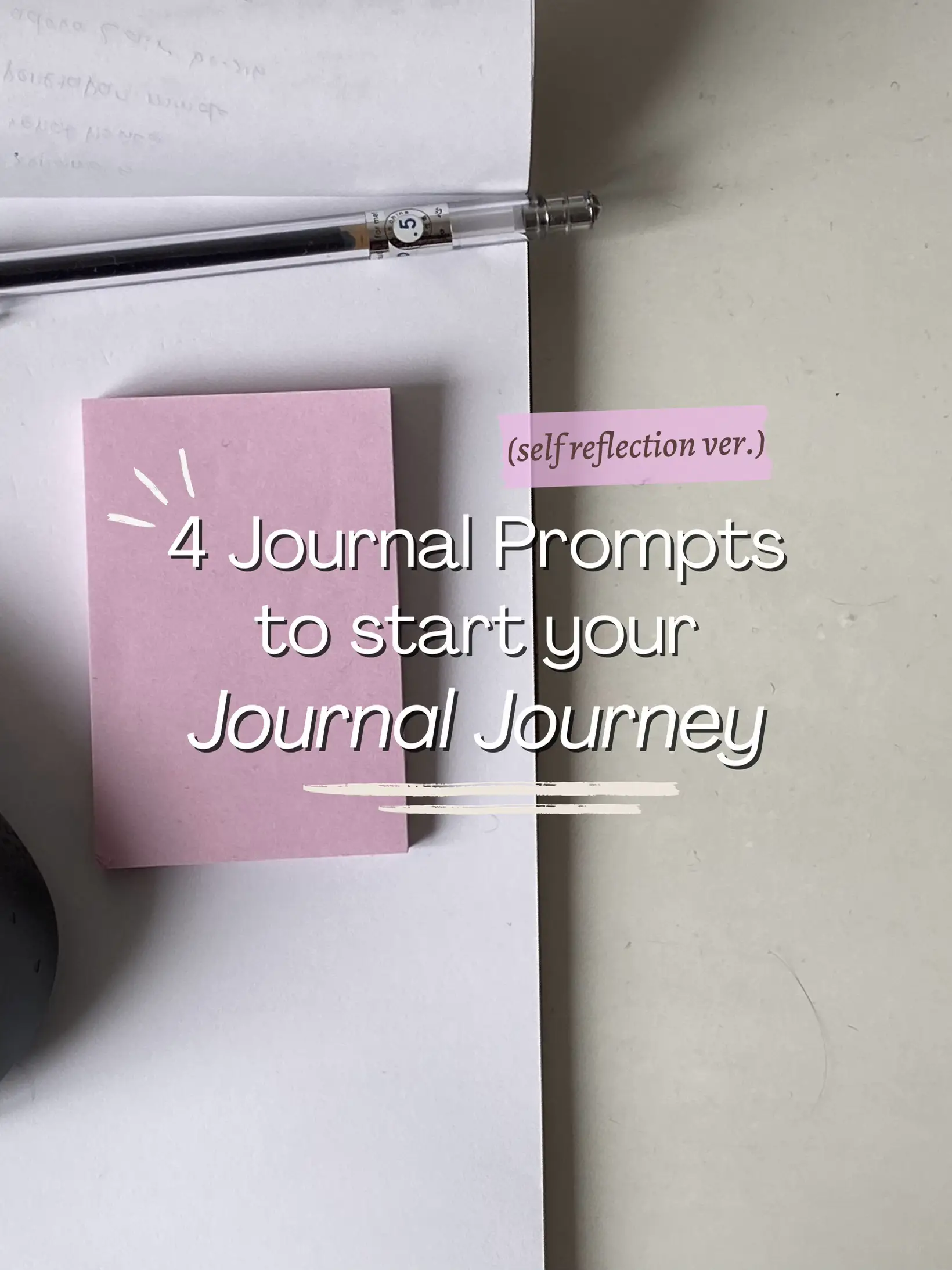 How to Start Journaling (Self Reflection Ver.) | Galeri disiarkan oleh min | Lemon8