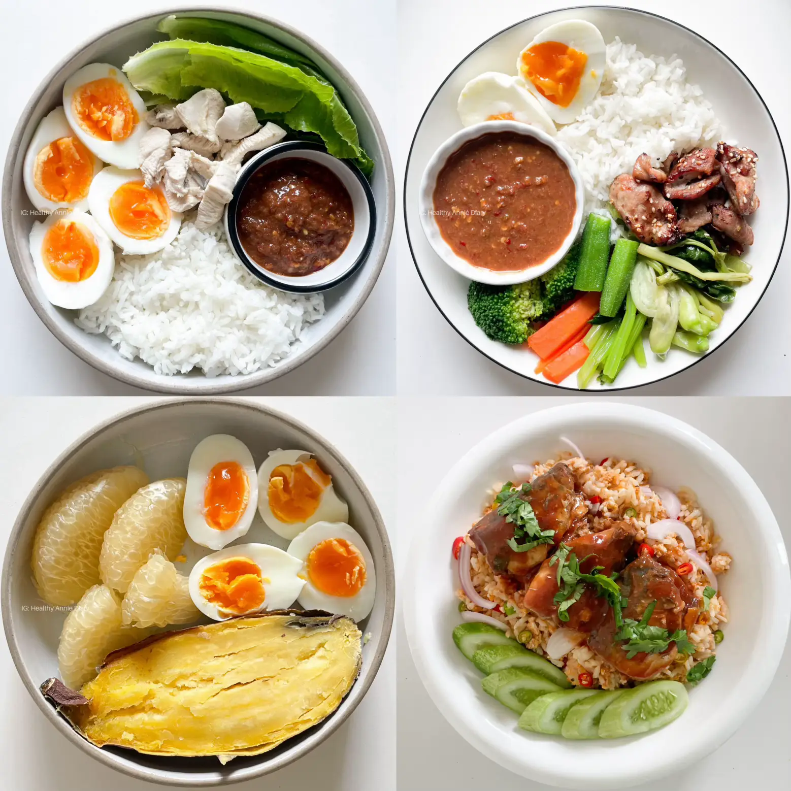 รวมเมนูเฮลตี้ เพื่อสุขภาพ ควบคุมน้ำหนัก ดูแลตัวเอง 🌱🥹 | แกลเลอรีที่ ...