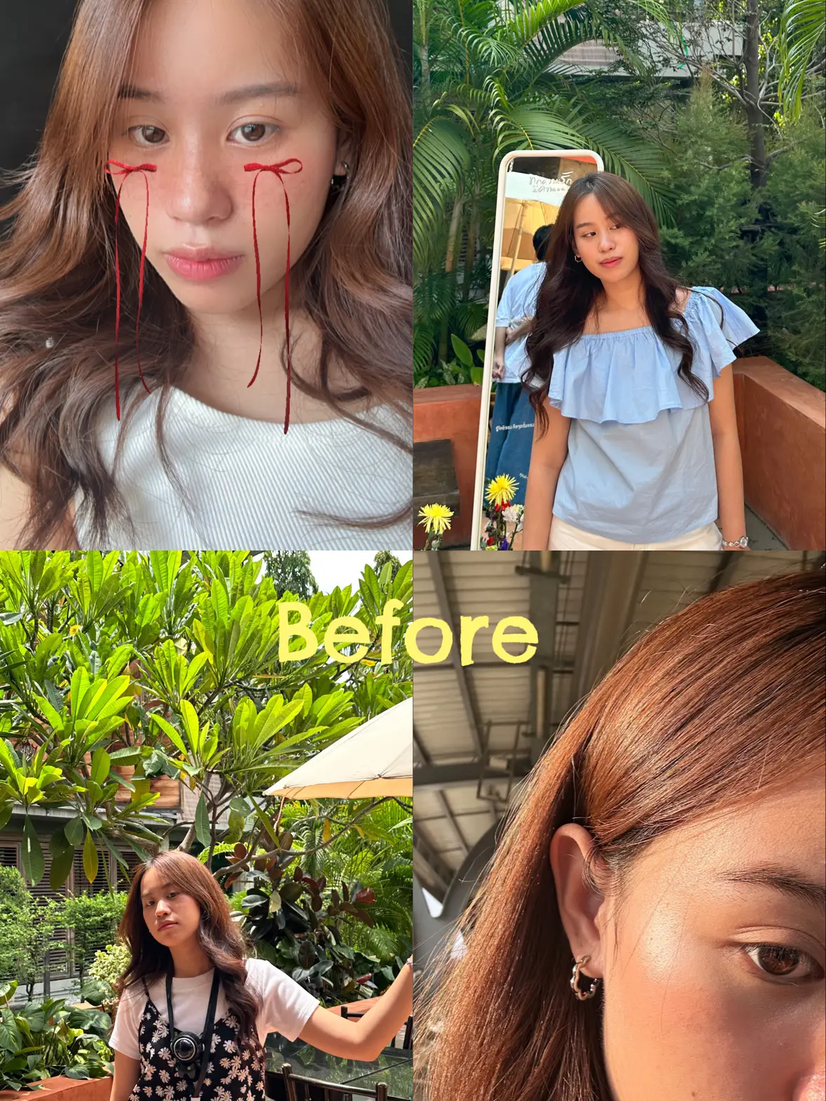 สีผมน้ำตาลเหลือบเขียว (Olive Ash) ของลิเซ่💚 | แกลเลอรีที่โพสต์โดย Ponsinee lamlak | Lemon8