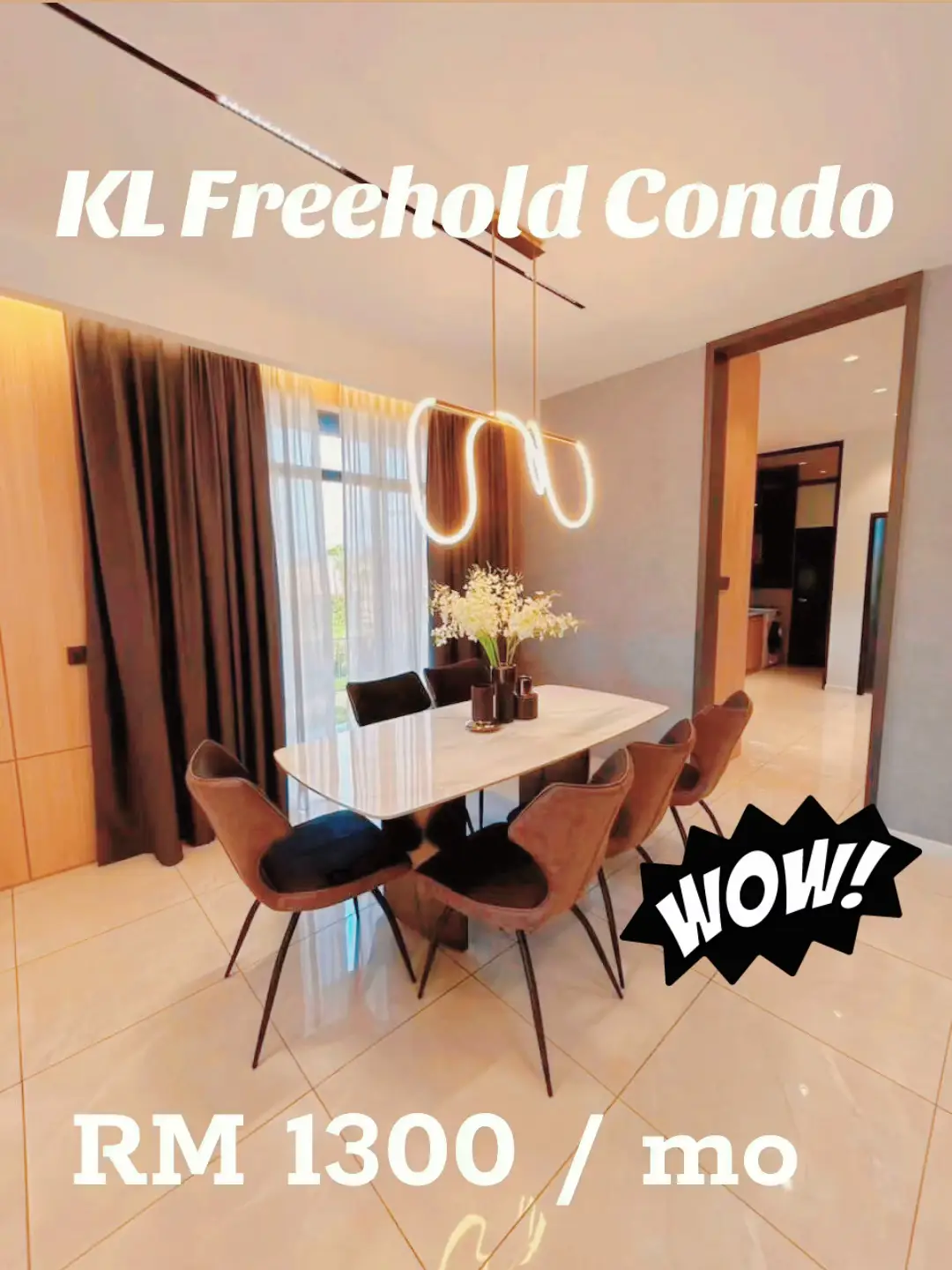 KL condo BARU 🏠 RM 1300/mo ️Early Bird Promo🤩🤩 | Video diterbitkan oleh XiaoWei | Lemon8