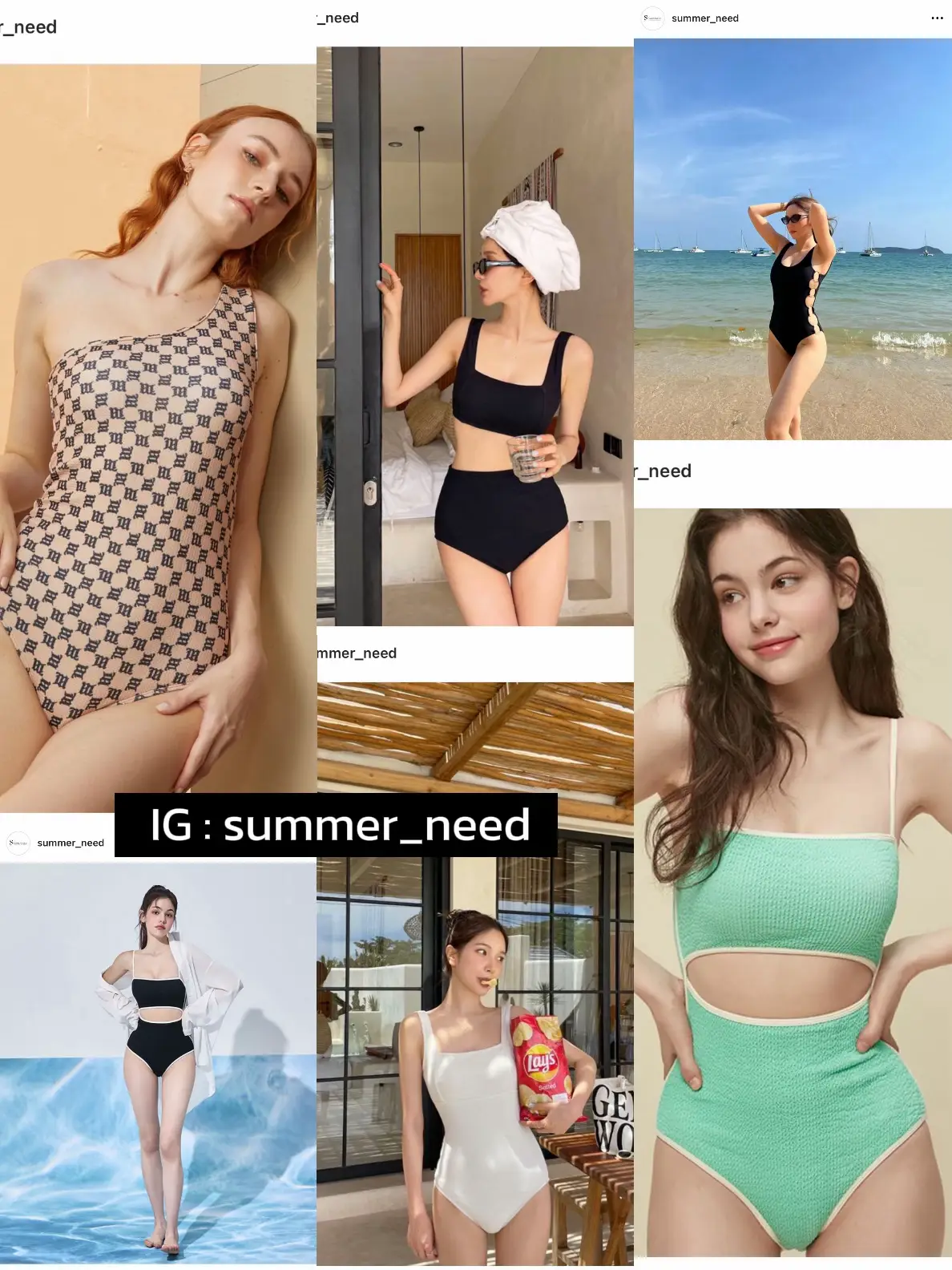 IG ชุดว่ายน้ำ สวย Hot☀️🏖️ รับ Summer | แกลเลอรีที่โพสต์โดย Beau.PK | Lemon8