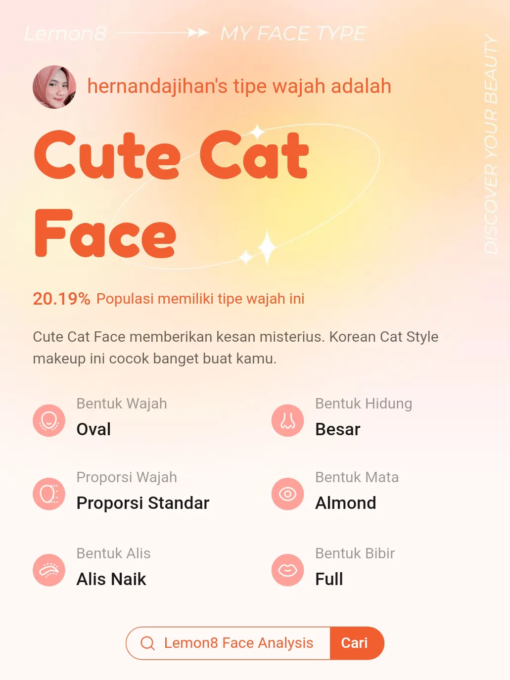 Laporan Analisis Wajahku | Galeri diposting oleh jihan | Lemon8