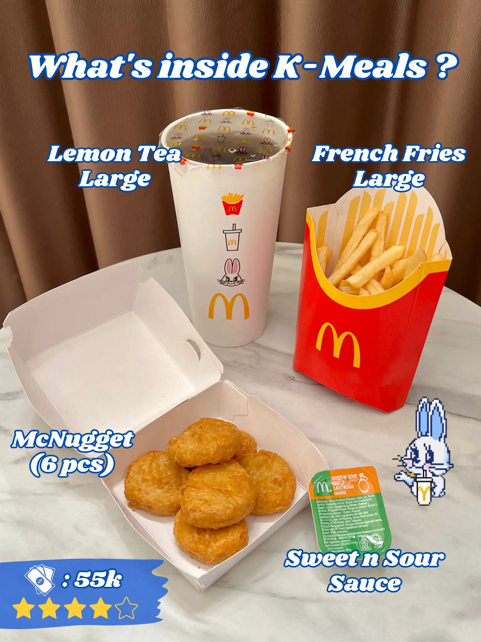 Trying K-Meals 💙🤍 McD X New Jeans | Galeri diposting oleh Gracea ...