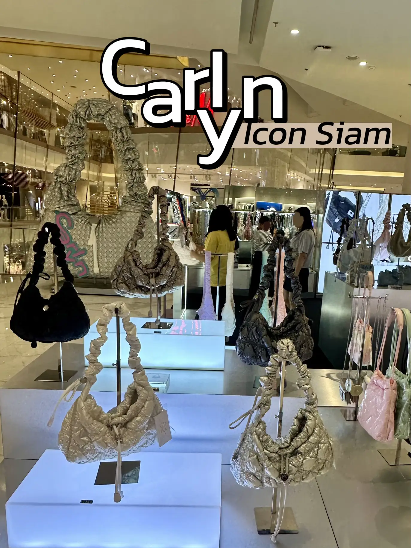 กระเป๋า CARLYN📍ไอคอนสยาม ของแน่นมาก | แกลเลอรีที่โพสต์โดย Mntp | Lemon8