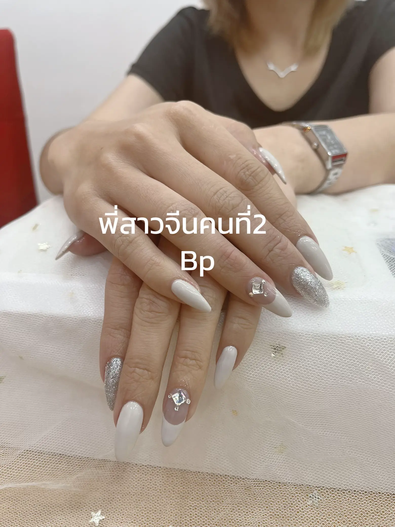 #พี่สาวจีน #เล็บสายจีน #ต่อเล็ | แกลเลอรีที่โพสต์โดย Gigie 27 | Lemon8