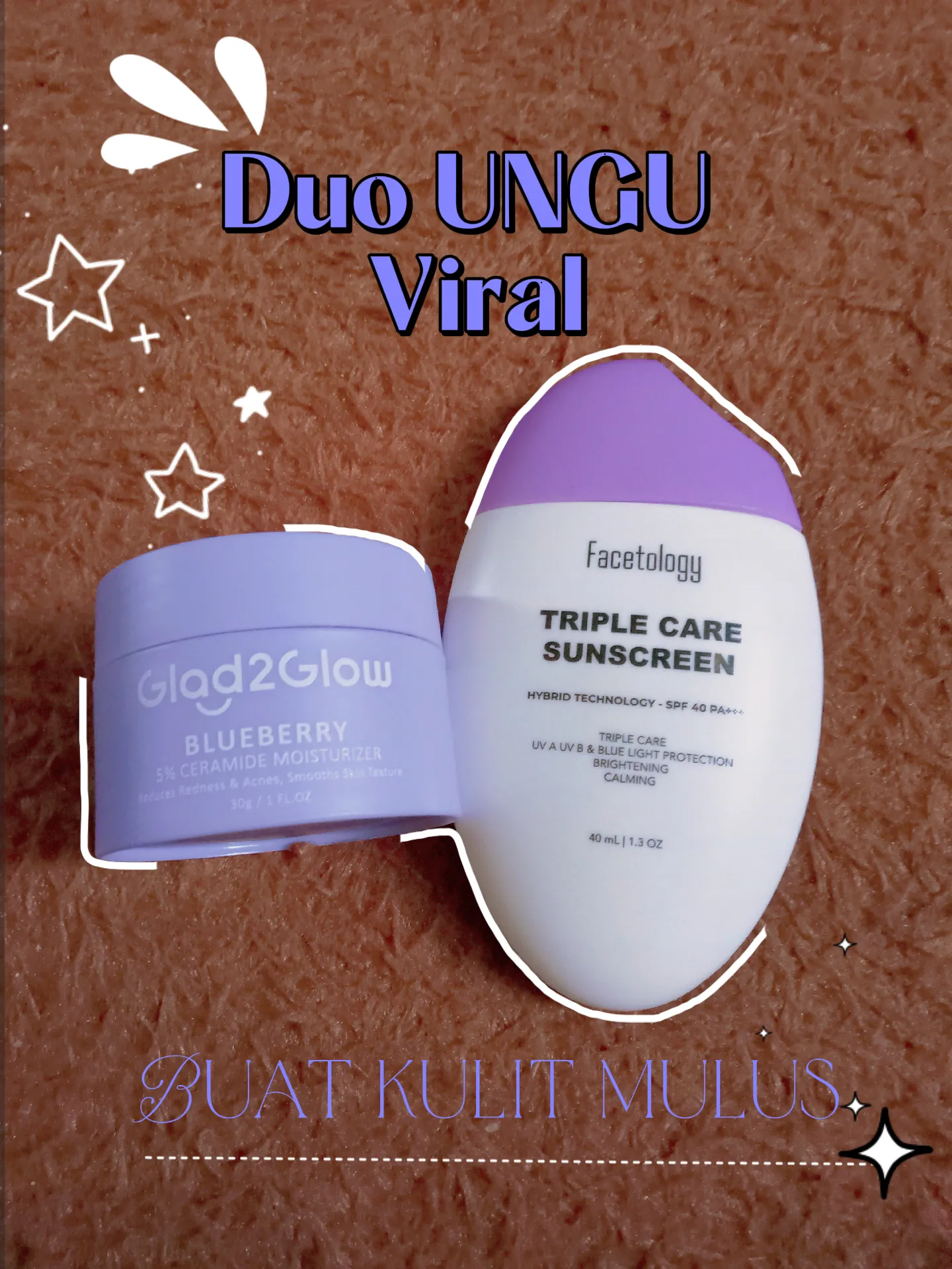 Duo UNGU viral bikin kulit mulus | Galeri diposting oleh St'Msfyah | Lemon8