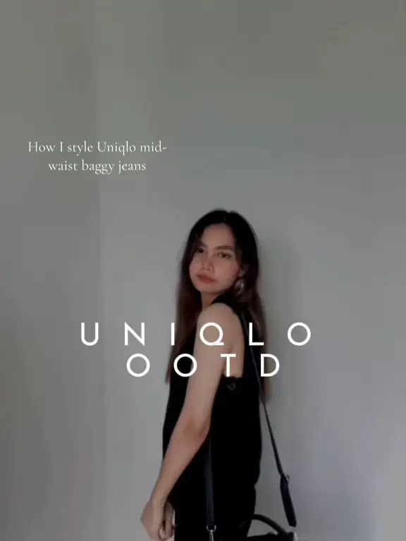 How I style Uniqlo baggy jeans | Video diterbitkan oleh Emi’s | Lemon8