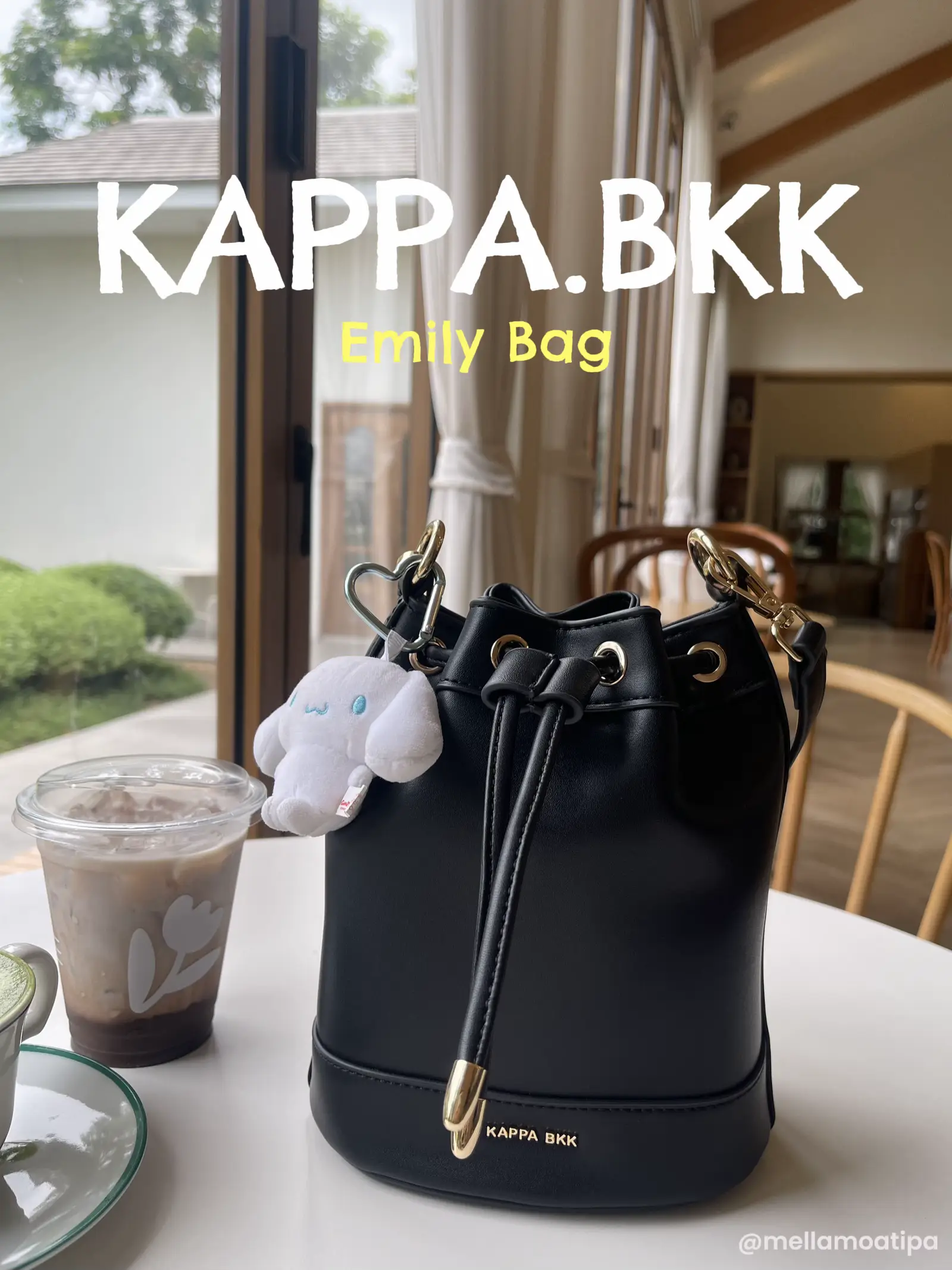 KAPPA.BKK รุ่น Emily น่ารักมากกก! 🖤💖 | แกลเลอรีที่โพสต์โดย mella🌷 | Lemon8