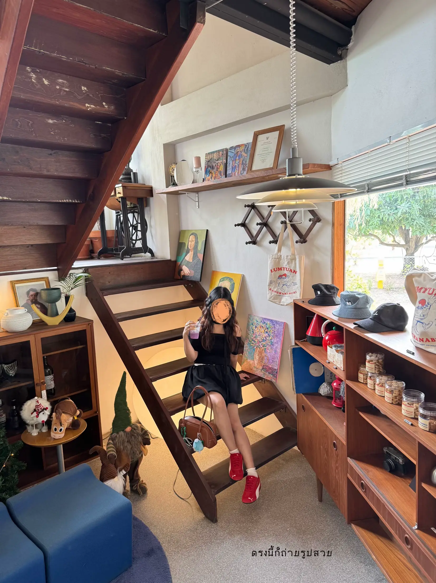 พิกัดคาเฟ่ กาญจนบุรี สวย เท่🕶 คลู🖤 | แกลเลอรีที่โพสต์โดย mhew | Lemon8