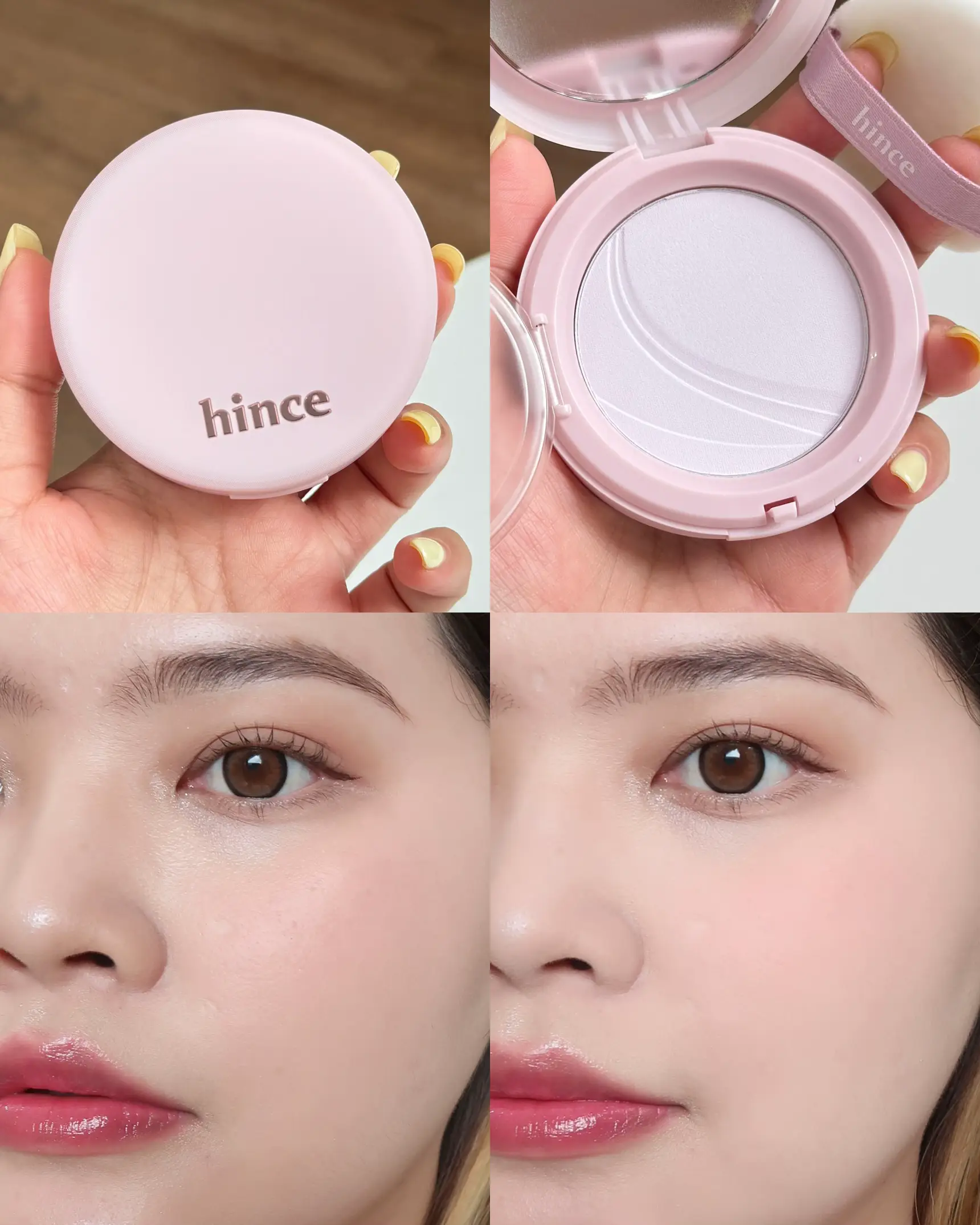 hince second skin airy powder 💜 | แกลเลอรีที่โพสต์โดย พักรบรีวิว | Lemon8