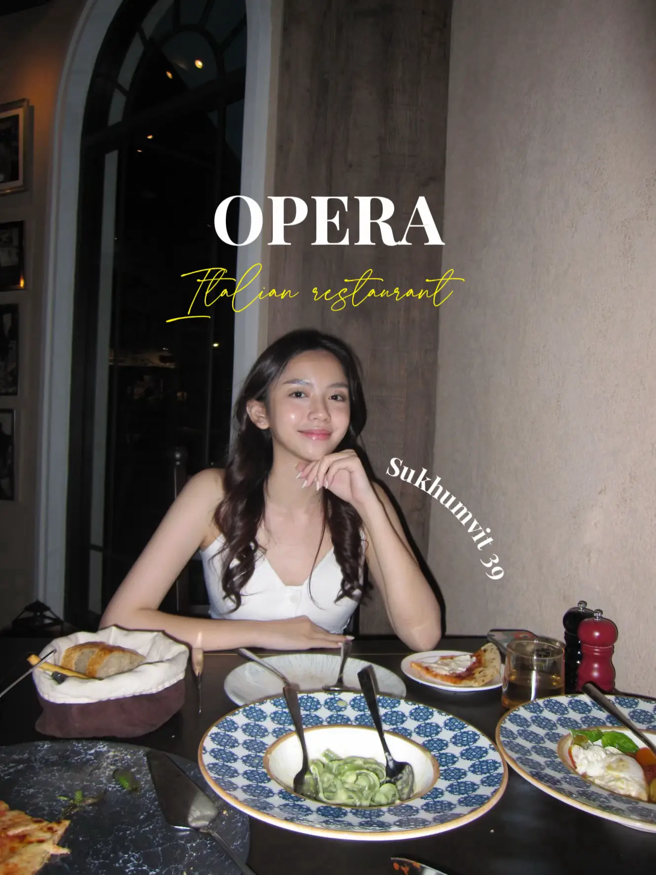 OPERA Italian restaurant 🕯️ | แกลเลอรีที่โพสต์โดย glowy.daily | Lemon8