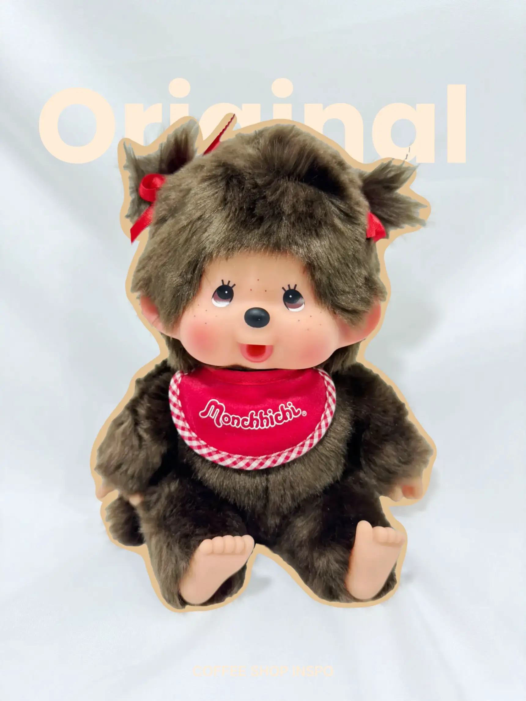 Monchhichi น้อง 2 แกละ | แกลเลอรีที่โพสต์โดย ป้ายยาเพลินๆ | Lemon8