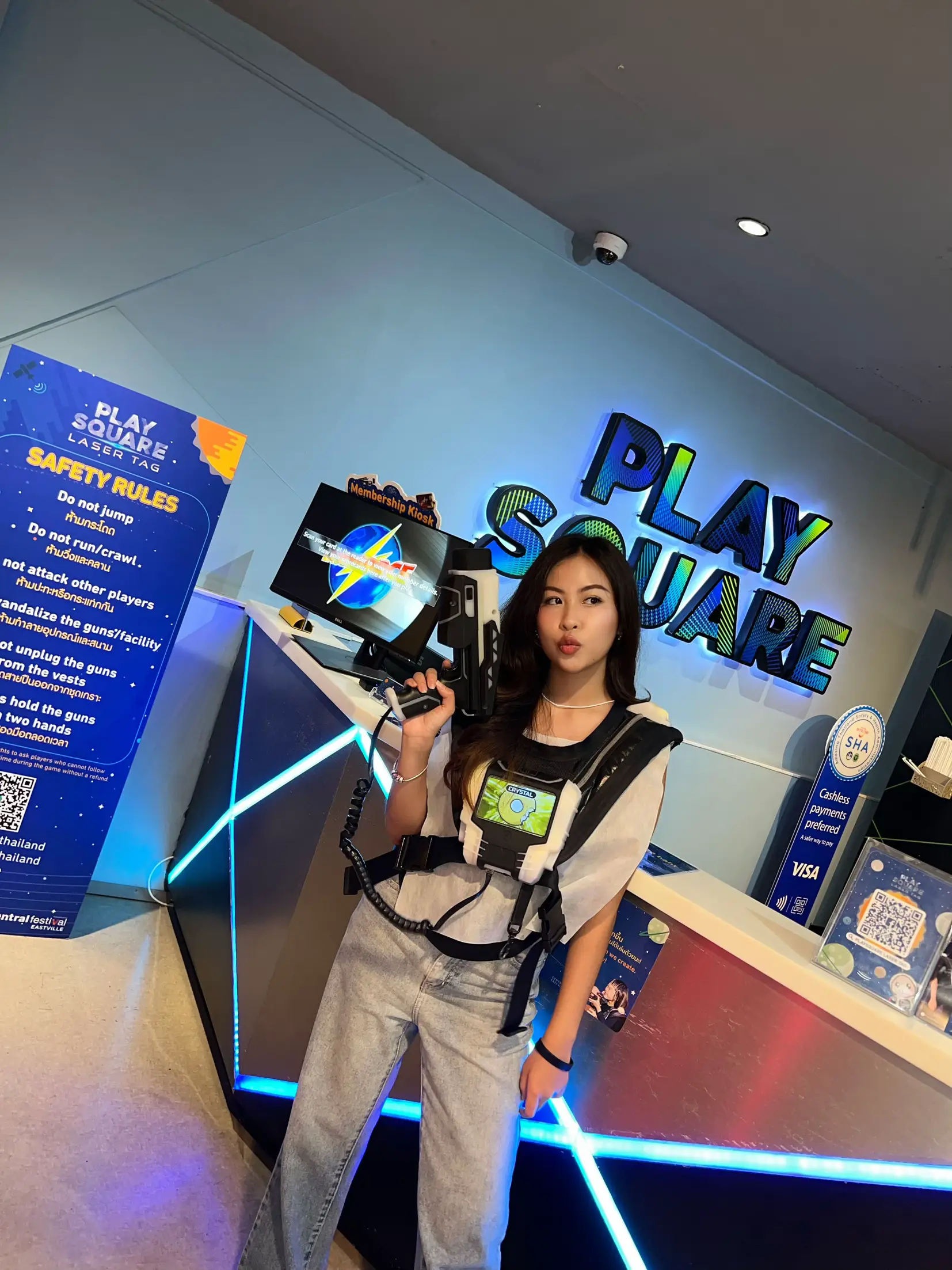 💚เล่น Laser Tag กับเพื่อน ในวัยใกล้เลขสาม😱💥 | แกลเลอรีที่โพสต์โดย Kp ...