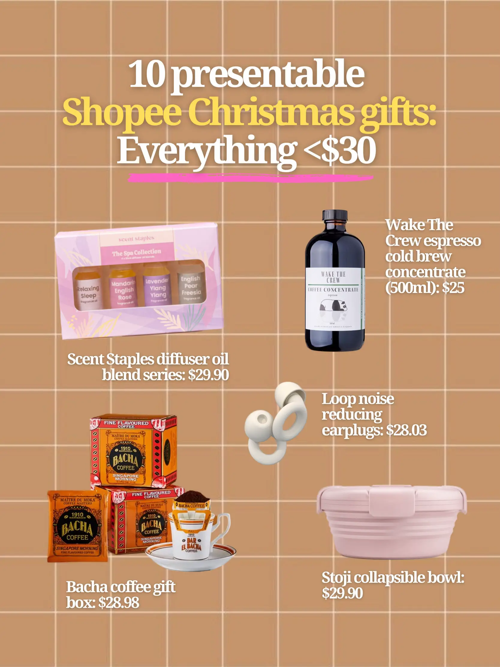 10 presentable corporate girlie Xmas gifts: