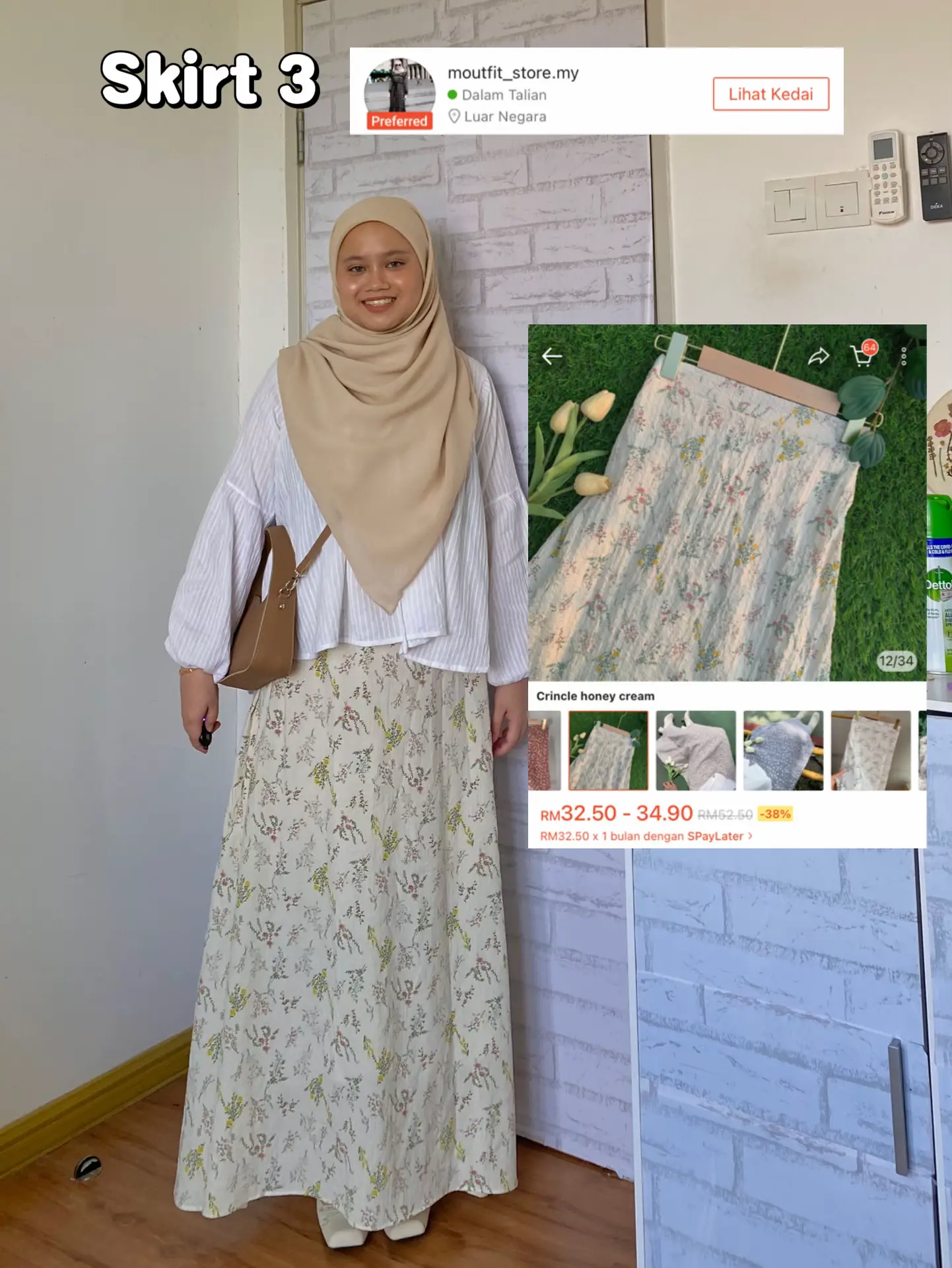 RM 30 of Affordable & Great Skirts From Shopee | Galeri disiarkan oleh ...