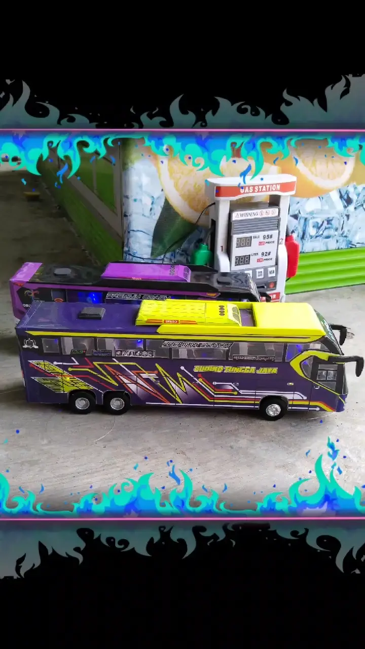 Miniatur Bus STJ | Video dipublikasikan oleh HOBBY HAPPY | Lemon8
