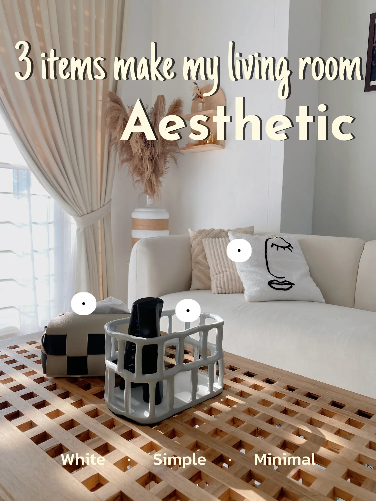 3 ITEMS MAKE MY LIVING ROOM AESTHETIC | Galeri disiarkan oleh wawadels ...