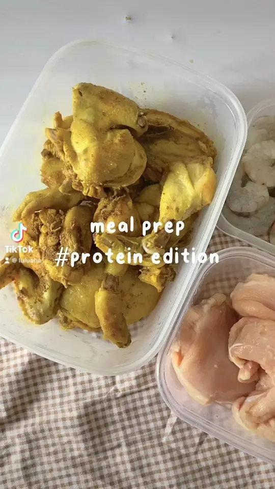 meal prep protein edition | วิดีโอที่เผยแพร่โดย Luluahasan_ | Lemon8