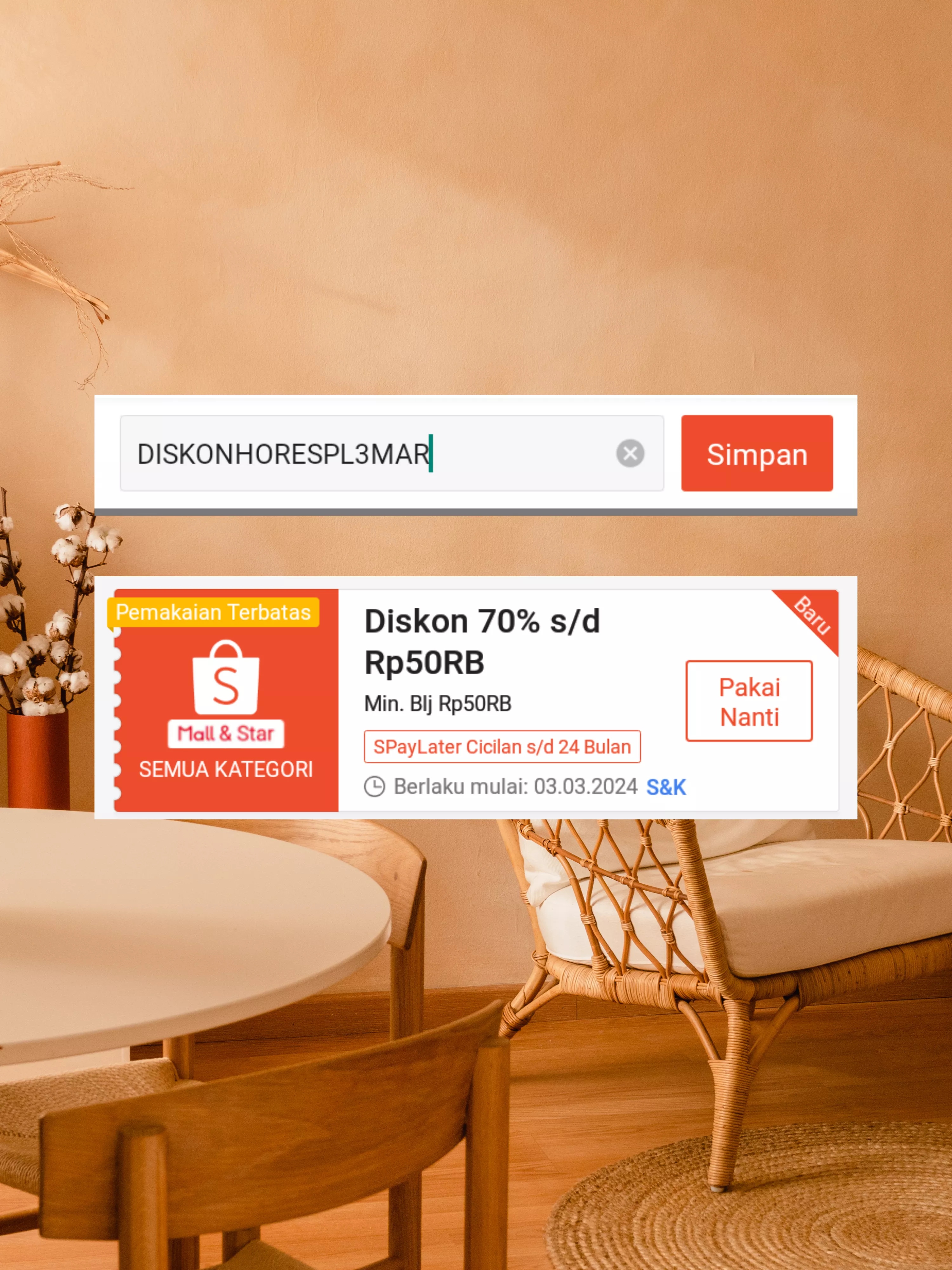 INPUT SKRNG BIAR BISA IKUTAN WAR SHOPEE 3.3‼️😍 | Galeri diposting oleh Simay | Lemon8