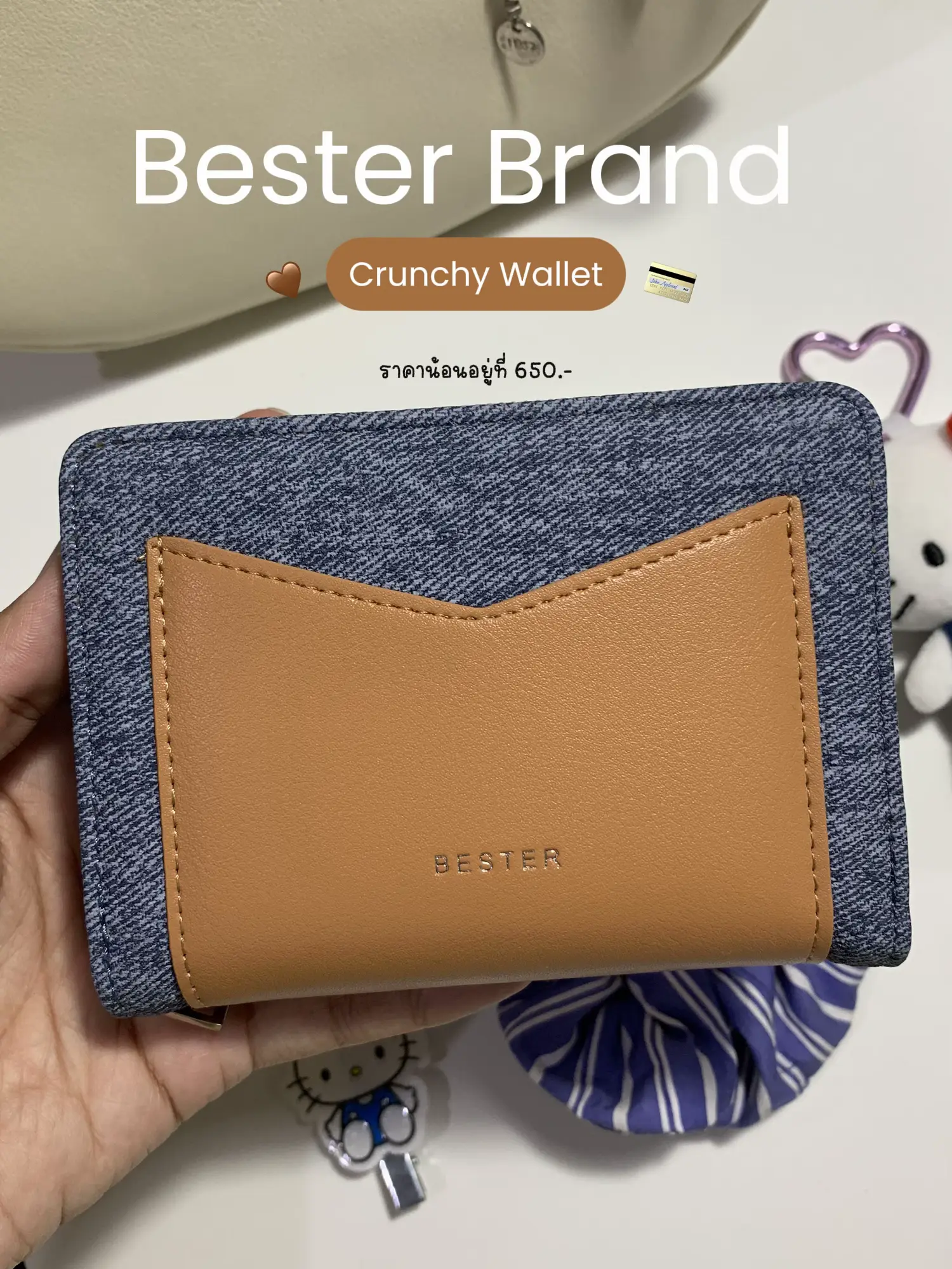 𓈒𓂃 ︎ must have wallet | crunchy 💳🫐🤎 | แกลเลอรีที่โพสต์โดย aoeyrz_ | Lemon8