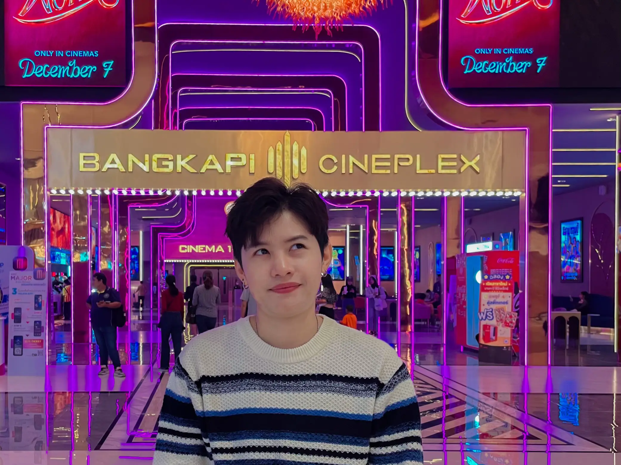 🎬โรงภาพยนตร์ Bangkapi Cineplex | แกลเลอรีที่โพสต์โดย นัสว่าดีย์ | Lemon8