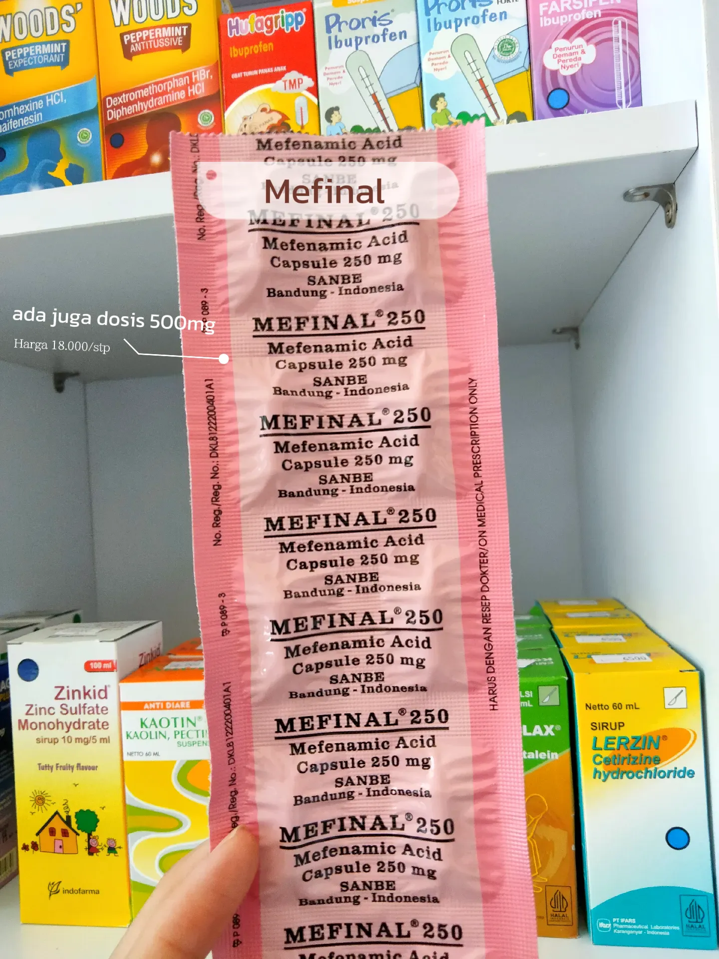 Nama Dagang (paten) dari Asam mefenamat | Gallery posted by Ratna ...