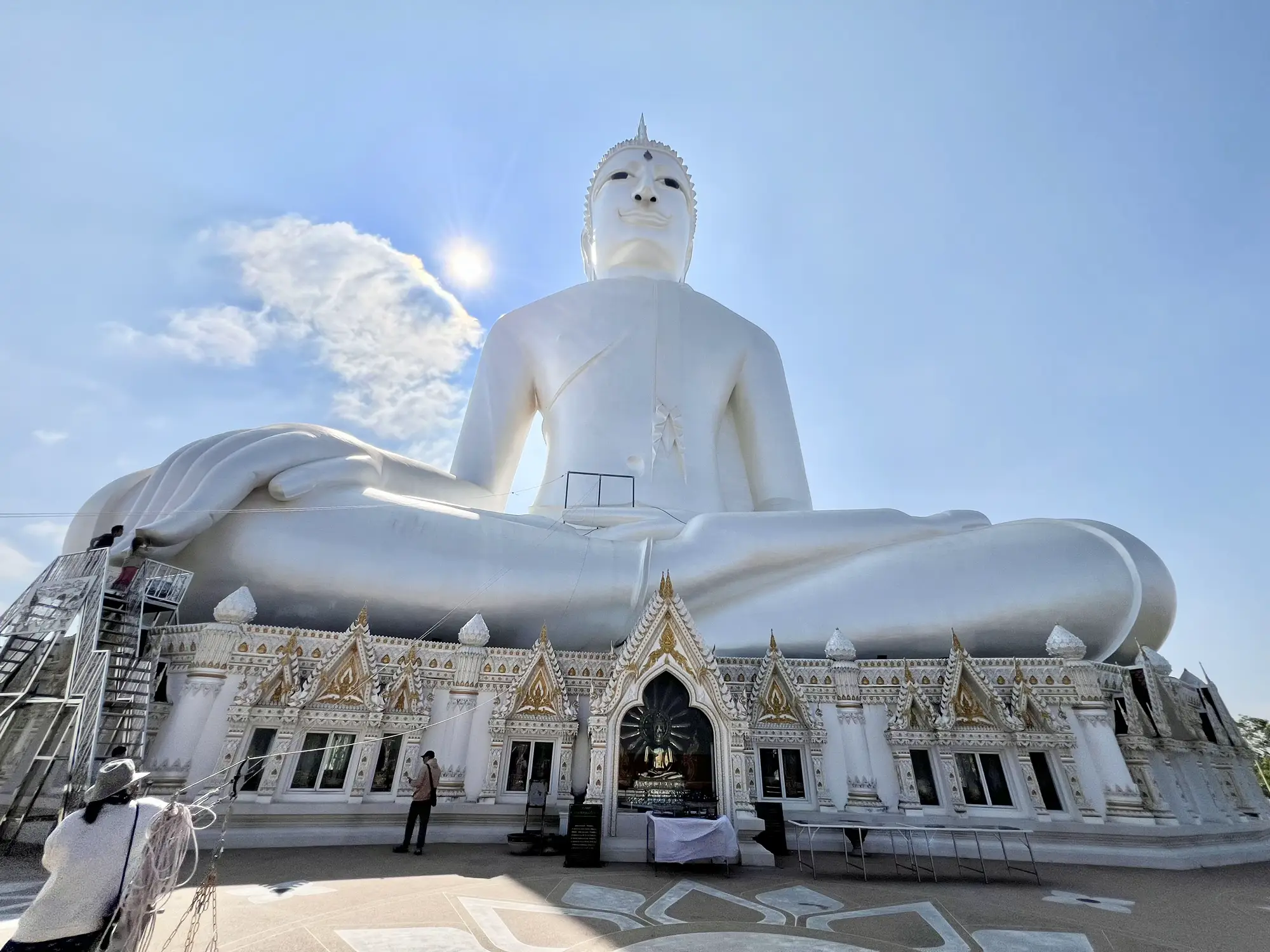 วัดรอยพระพุทธบาทภูมโนรมย์ มุกดาหาร | แกลเลอรีที่โพสต์โดย Paint_za | Lemon8