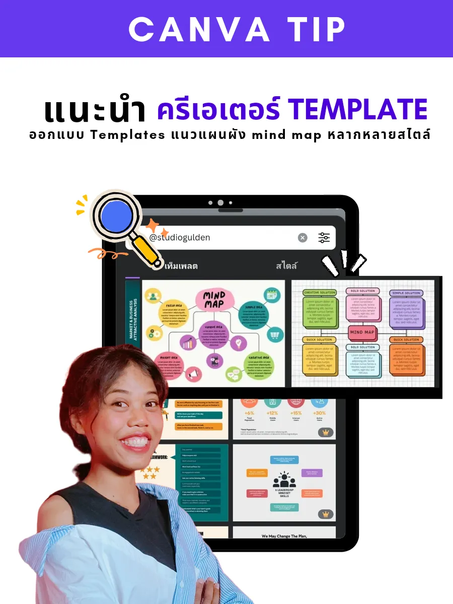 ทําแพลนเที่ยวน่ารักๆ Canva - การค้นหาใน Lemon8