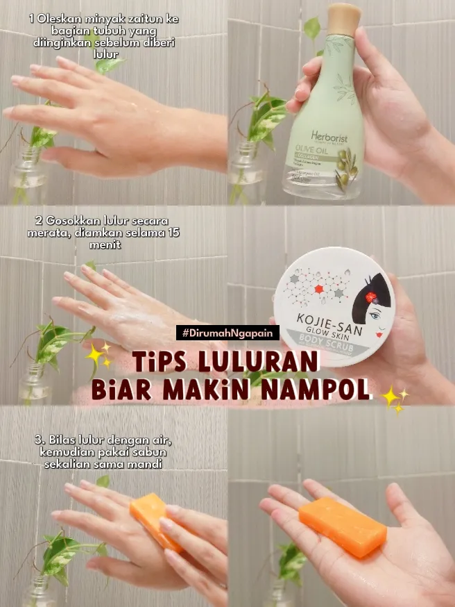 TIPS LULURAN BIAR MAKIN NAMPOL 👀💖 #DirumahNgapain | Galeri diposting ...