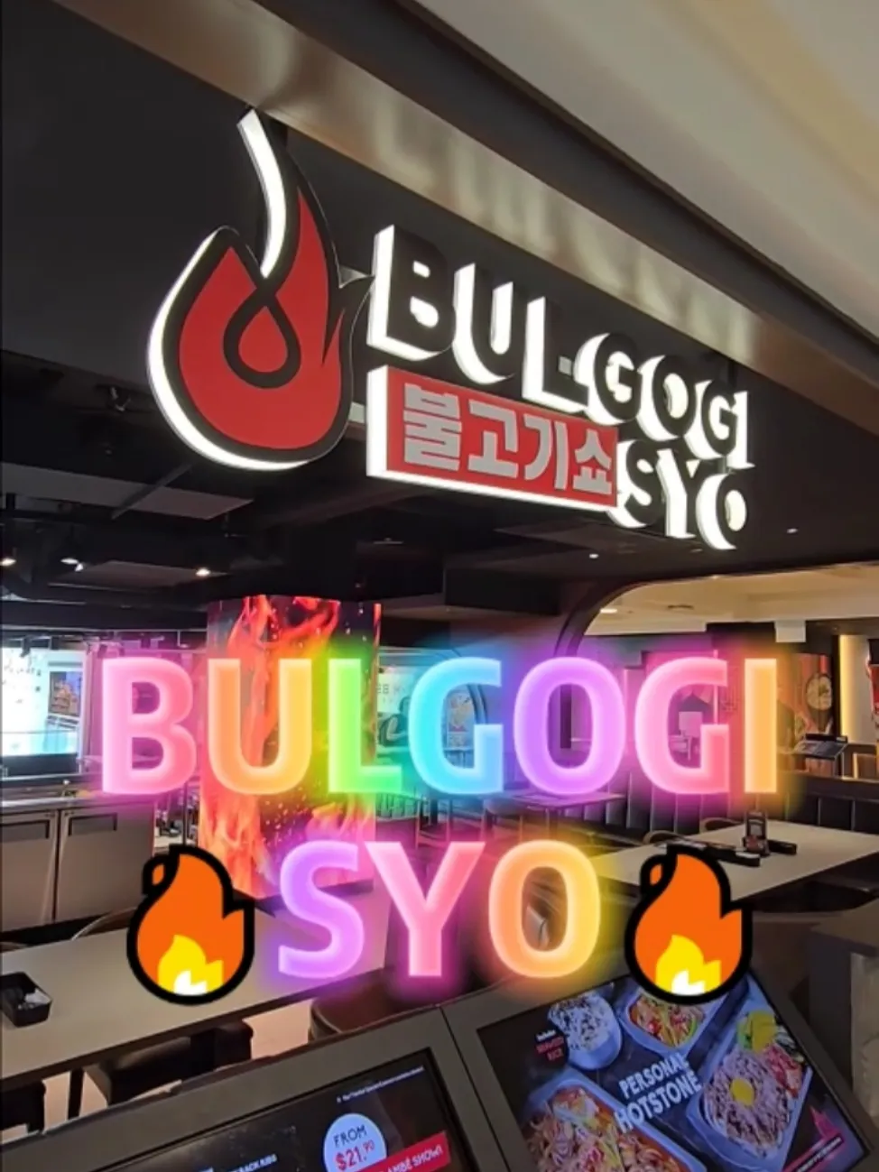 Bulgogi Syo Korean Hotstone BBQ Restaurant Bugis | Video published by ⭐ ...