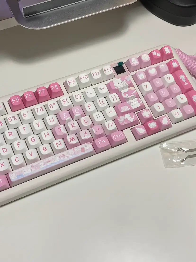 รีวิว⭐️คีย์บอร์ดสุดน่ารักมากกก!!Coolkiller Rococo keyboard💖 | แกลเลอรี ...