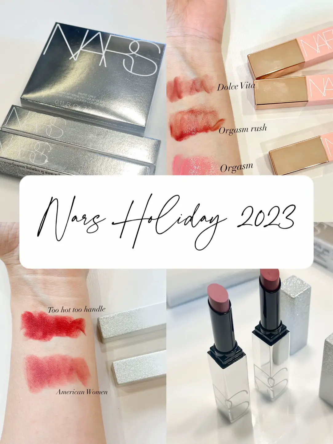 Nars Holiday Collection 2023 นี่คือปังมาก! | แกลเลอรีที่โพสต์โดย Mommie LP | Lemon8