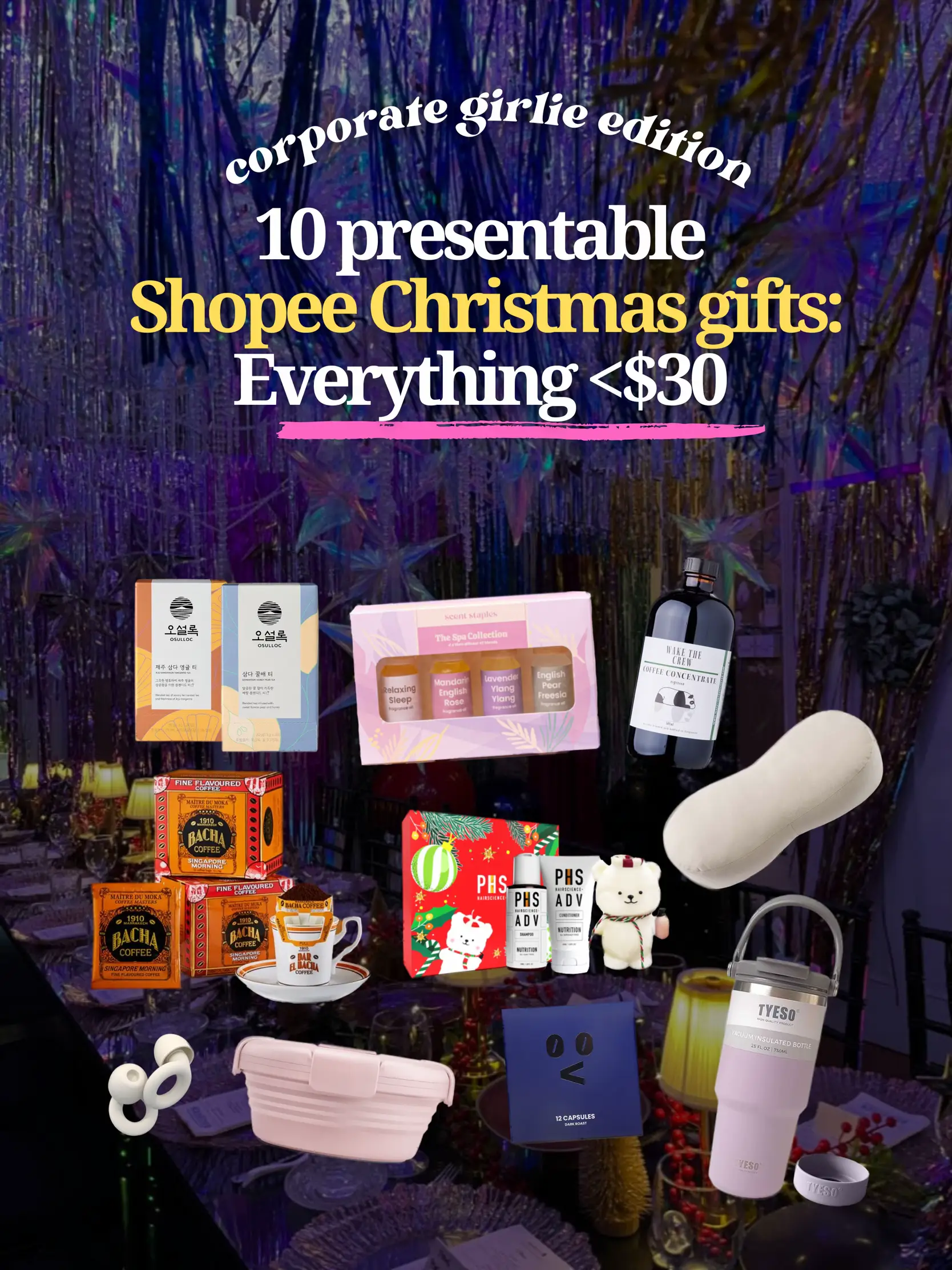 10 presentable corporate girlie Xmas gifts: