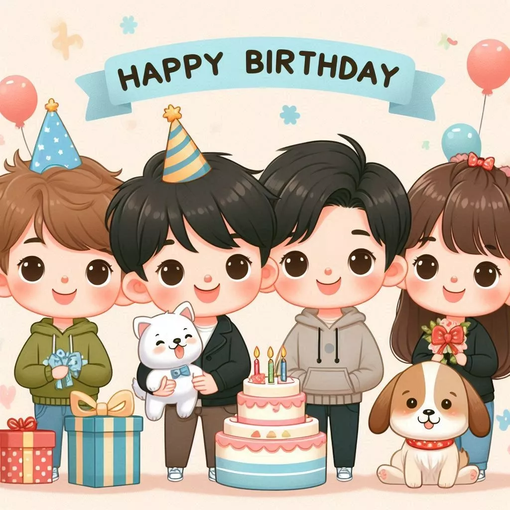 ภาพการ์ตูน HBD🎂 | แกลเลอรีที่โพสต์โดย sukanya kulpakt | Lemon8