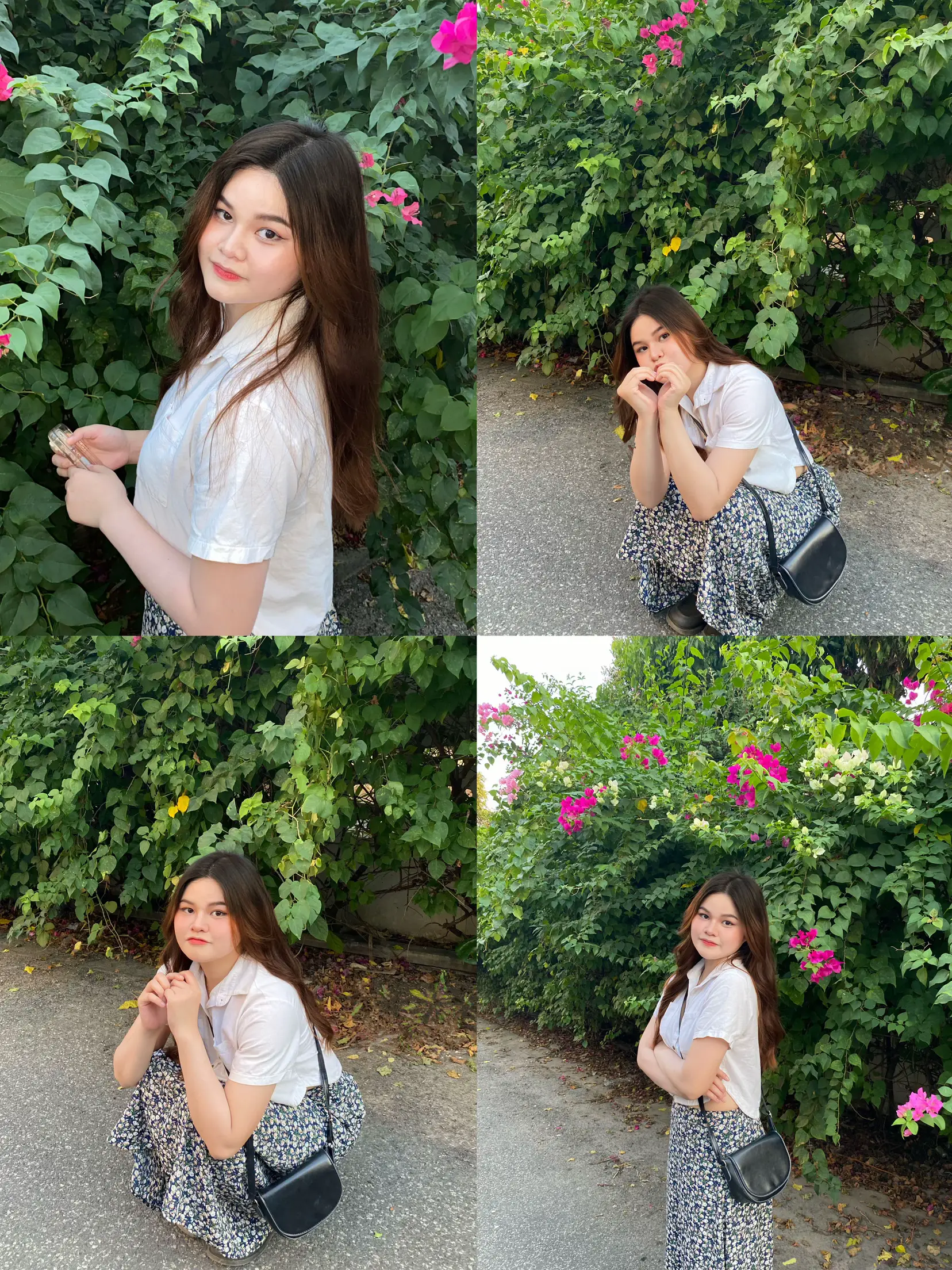 🪞How to เเต่งตัวถ่ายรูปกับธรรมชาติ&ดอกไม้🌸💐 | แกลเลอรีที่โพสต์โดย ♡katae._.♡ | Lemon8