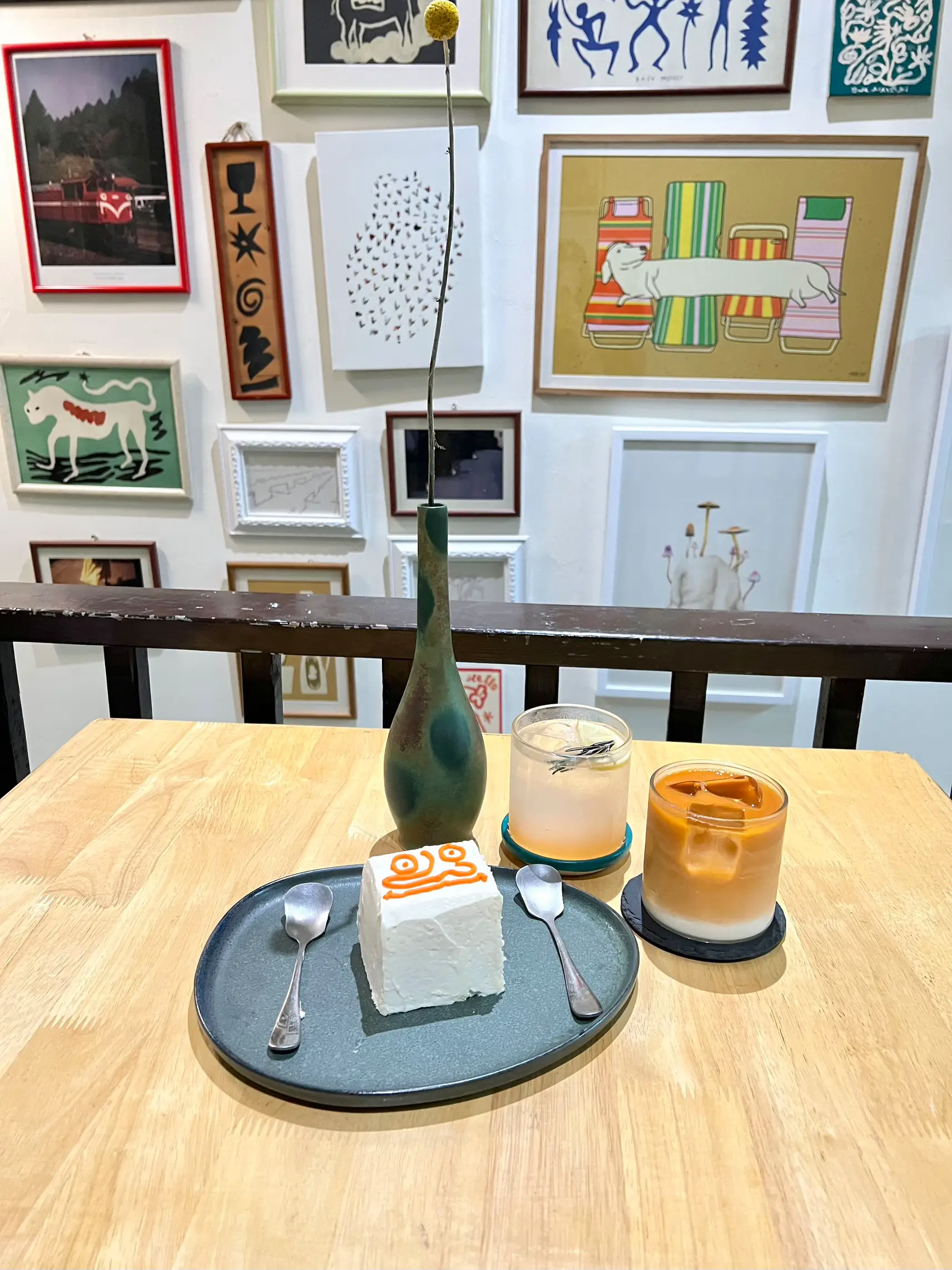 🎞️ คาเฟ่สายอาร์ต BASK PROJECT CAFE 🎨 | แกลเลอรีที่โพสต์โดย justsmile ...