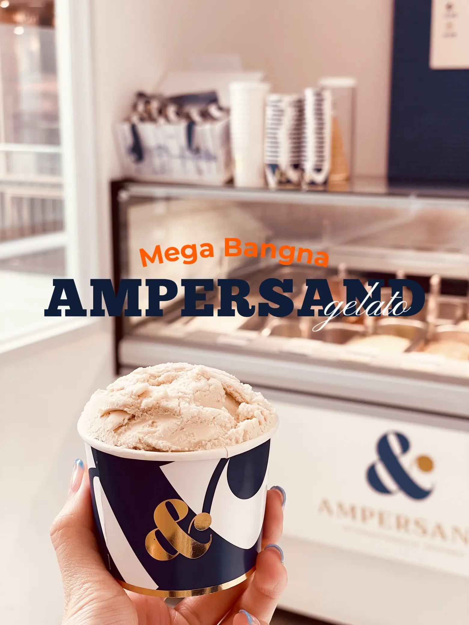 Ampersand gelato สาขา mega bangna | แกลเลอรีที่โพสต์โดย 𝓜 | Lemon8