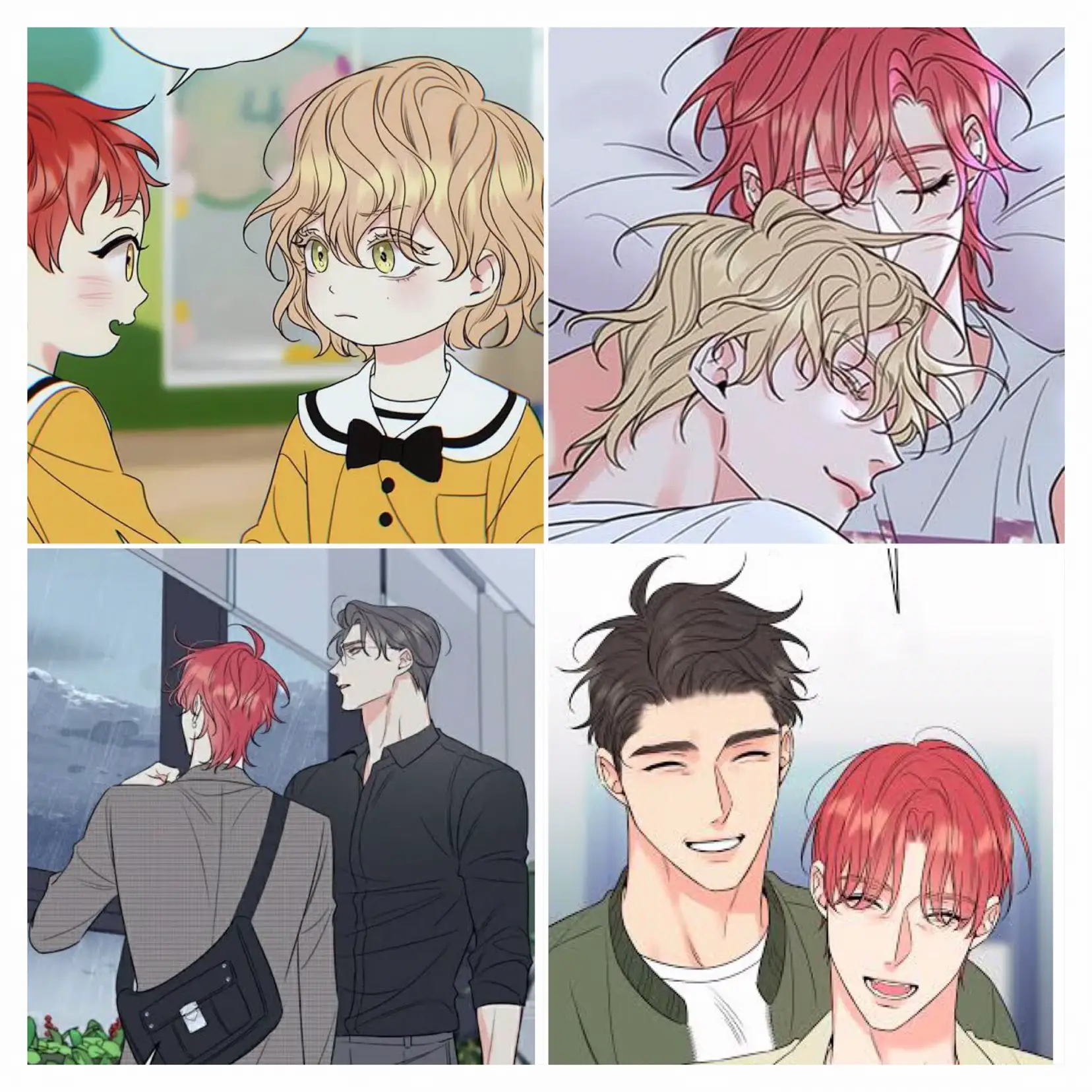 Manhwa Alpha x Beta Childhood Dear Friend😍 | Gallery posted by Otakuthai | Lemon8