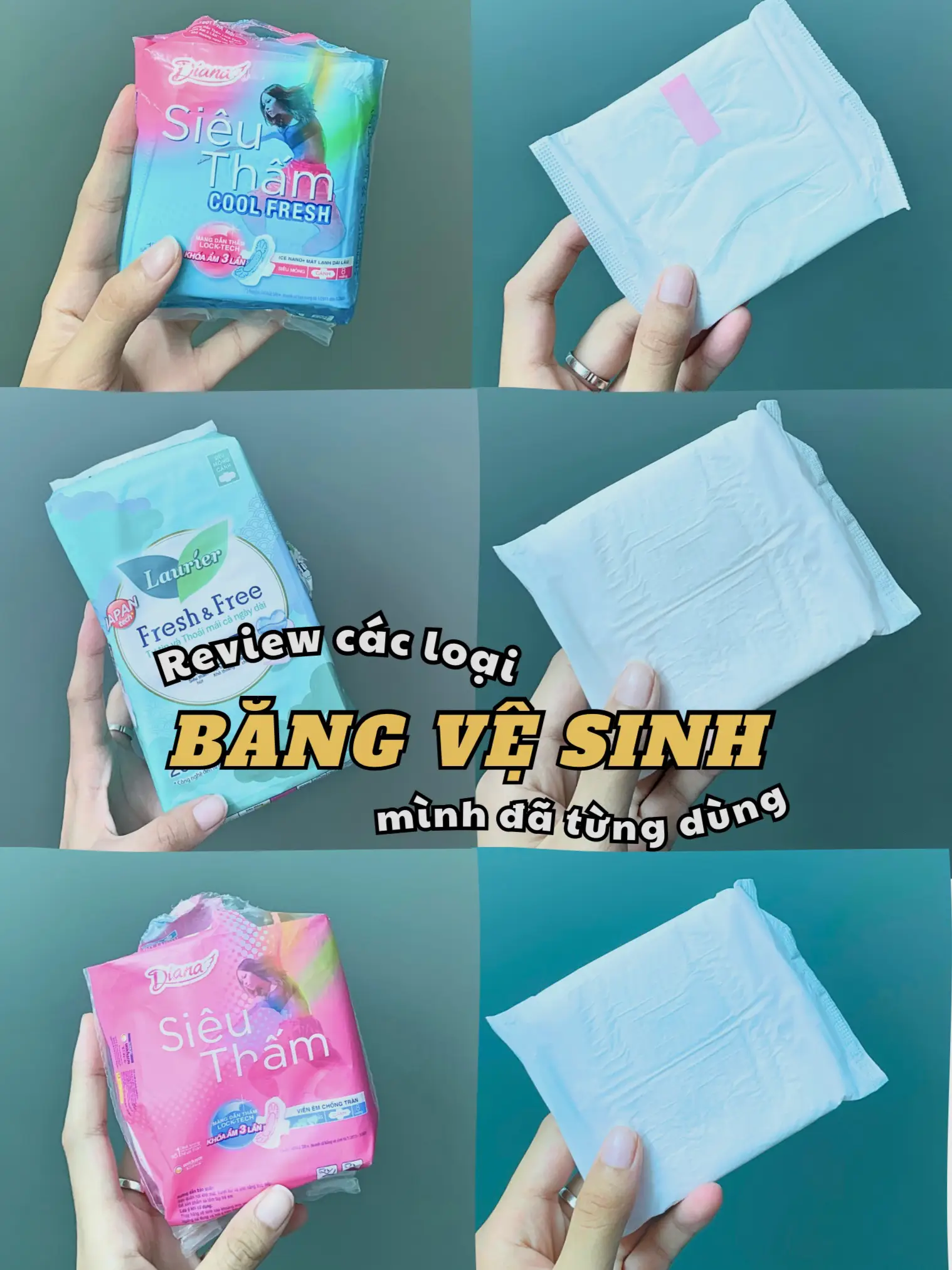 Review các loại BVS mà mình đã dùng qua | Bộ sưu tập do Thi Thơ 🫶🏻 đăng ...